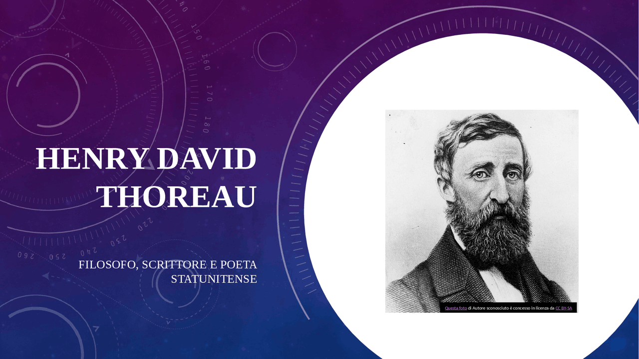Tesina Henry David Thoreau Docsity