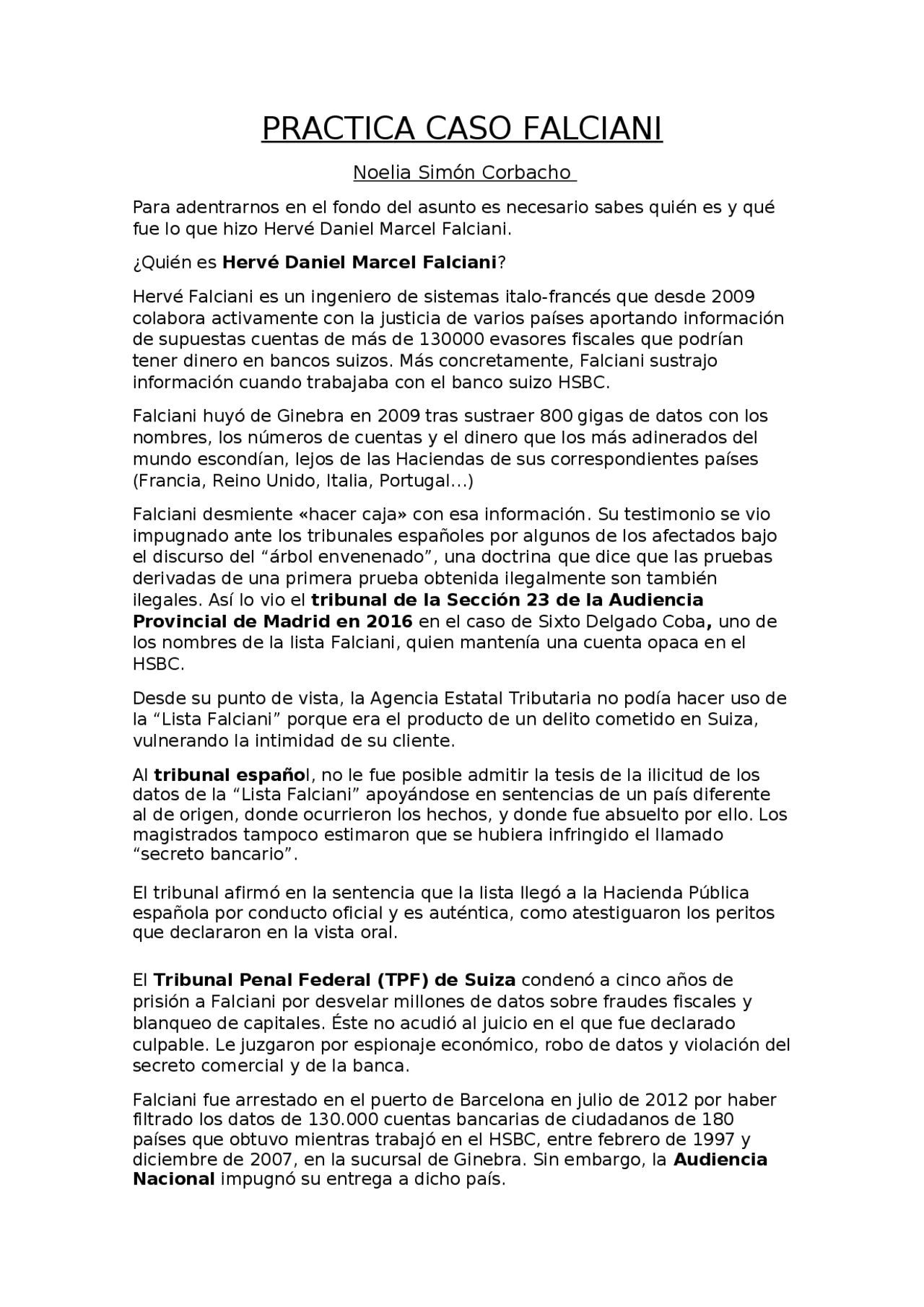 Derecho Procesal Penal Ejercicios De Derecho Procesal Docsity
