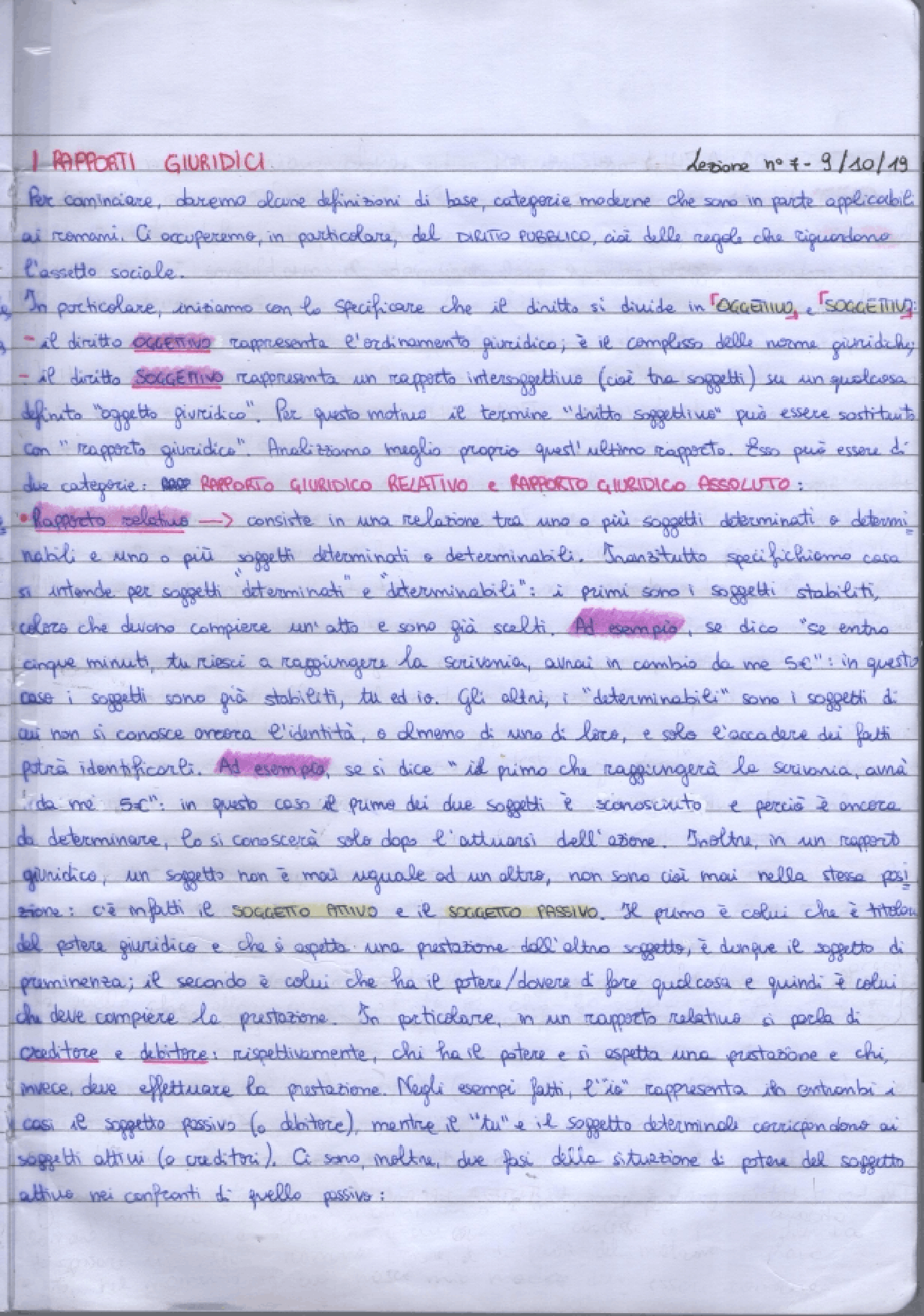 Il Rapporto Giuridico Diritto Romano Docsity