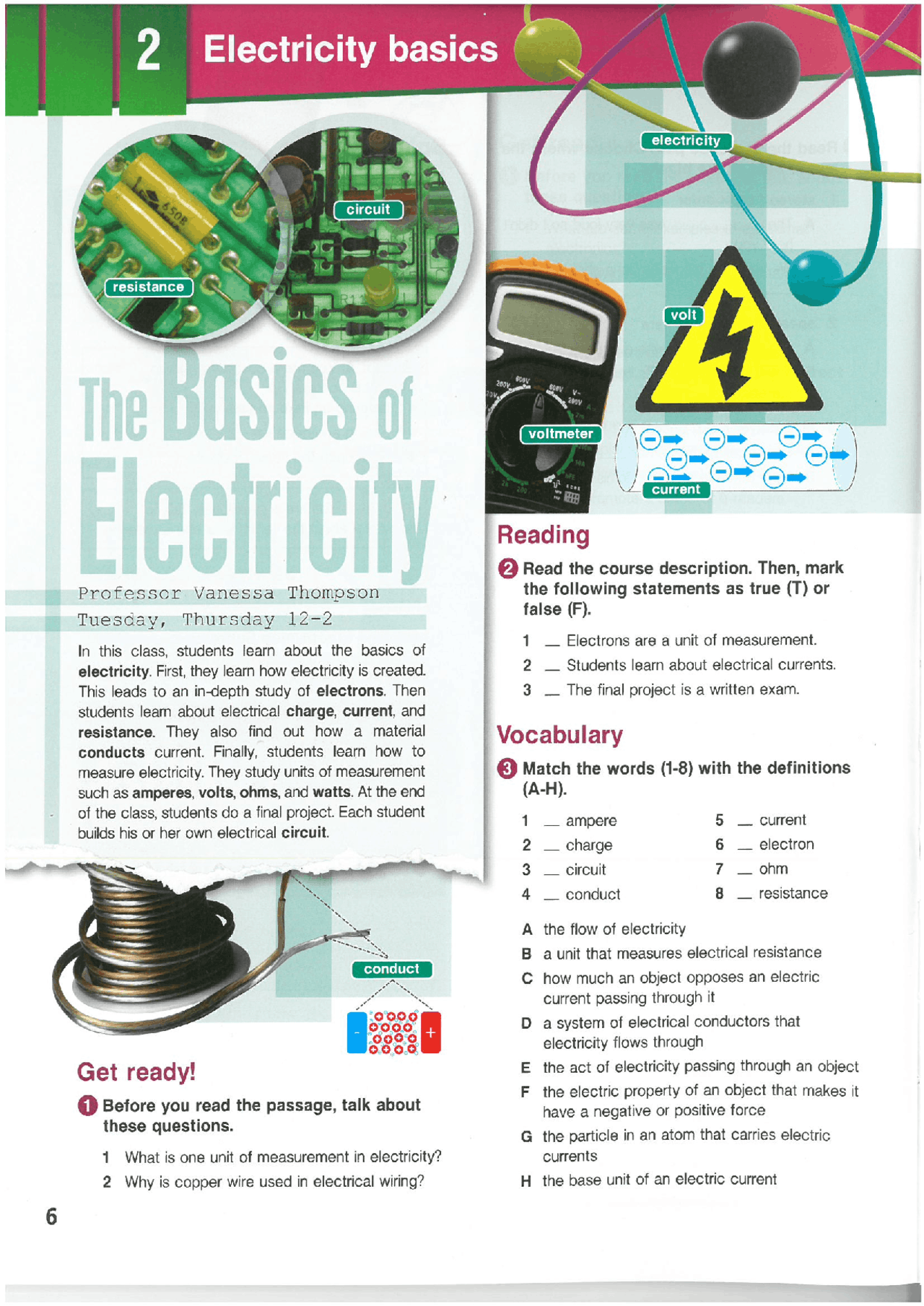 Electricity basics four pages - Docsity