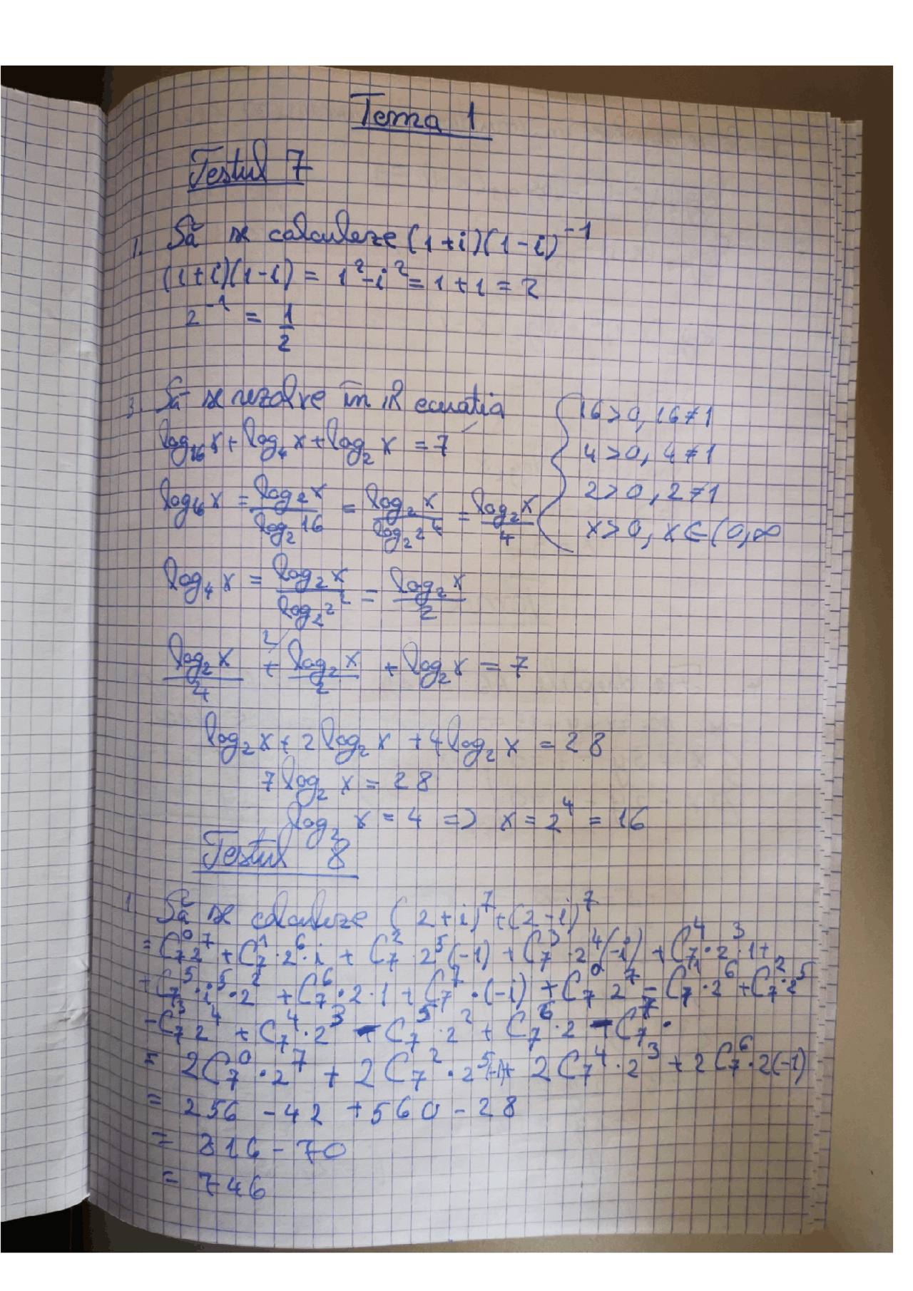 Math Exercises Review Docsity