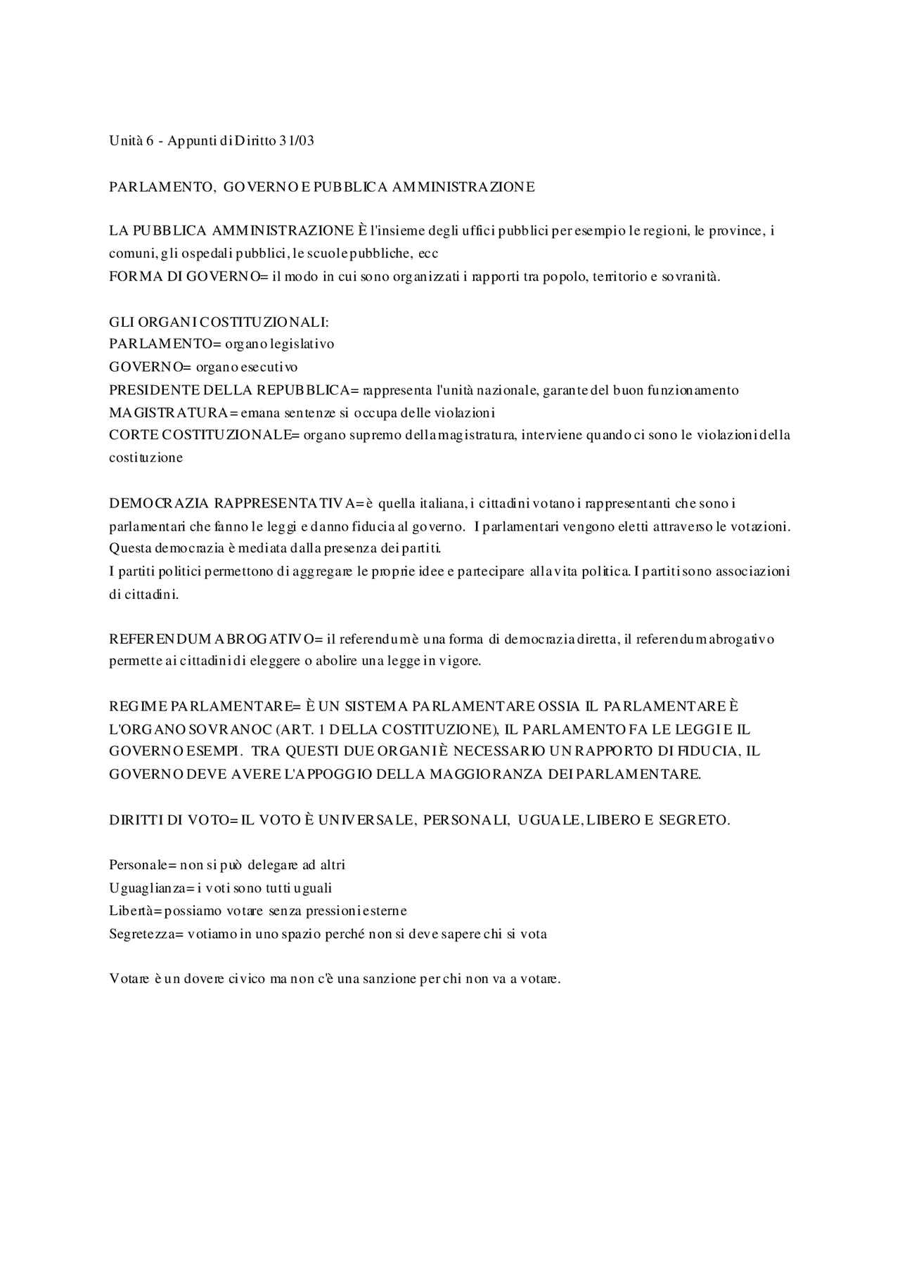 Elementi Base Di Diritto Docsity