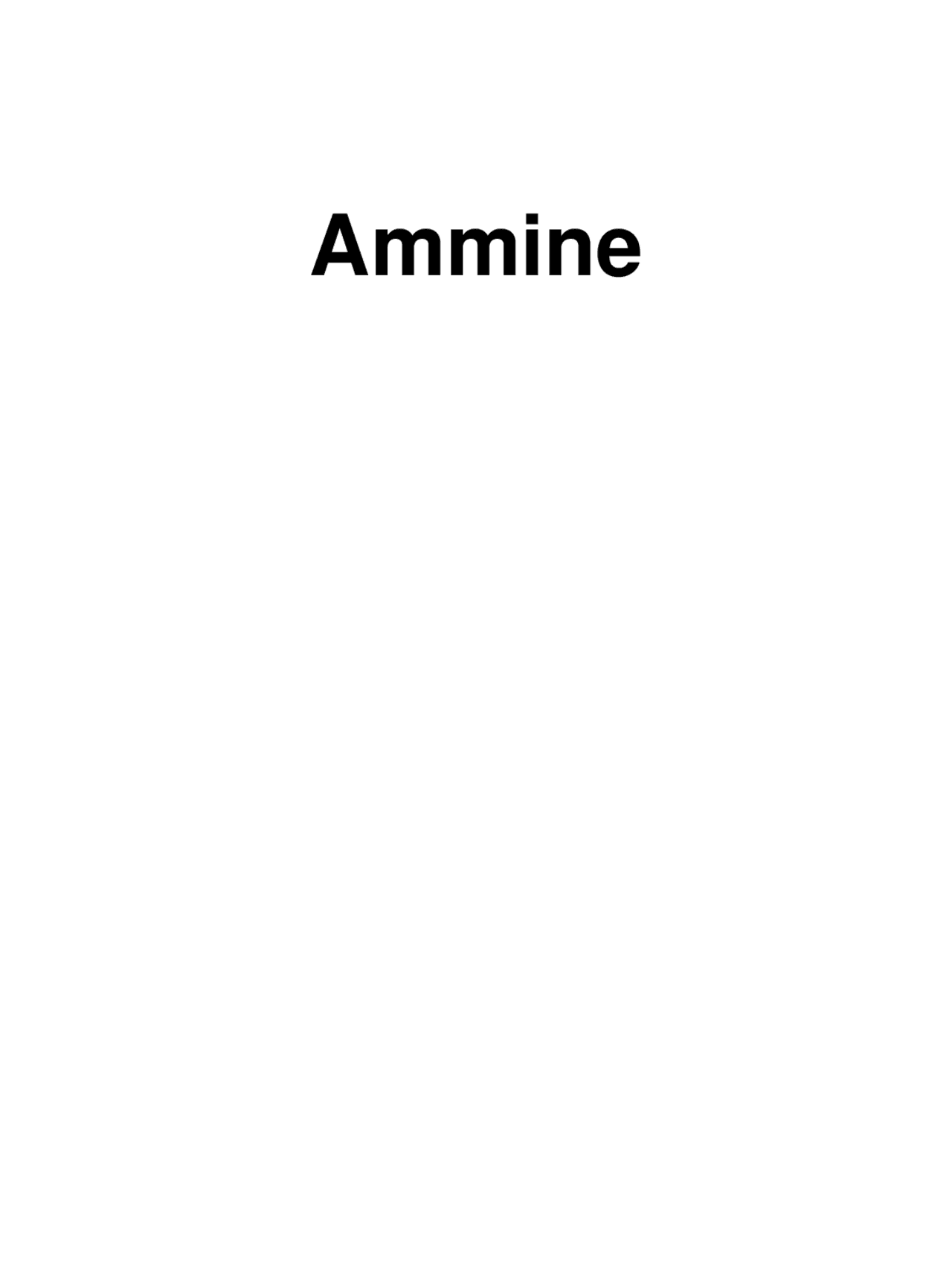Descrizione Ammine In Chimica Docsity