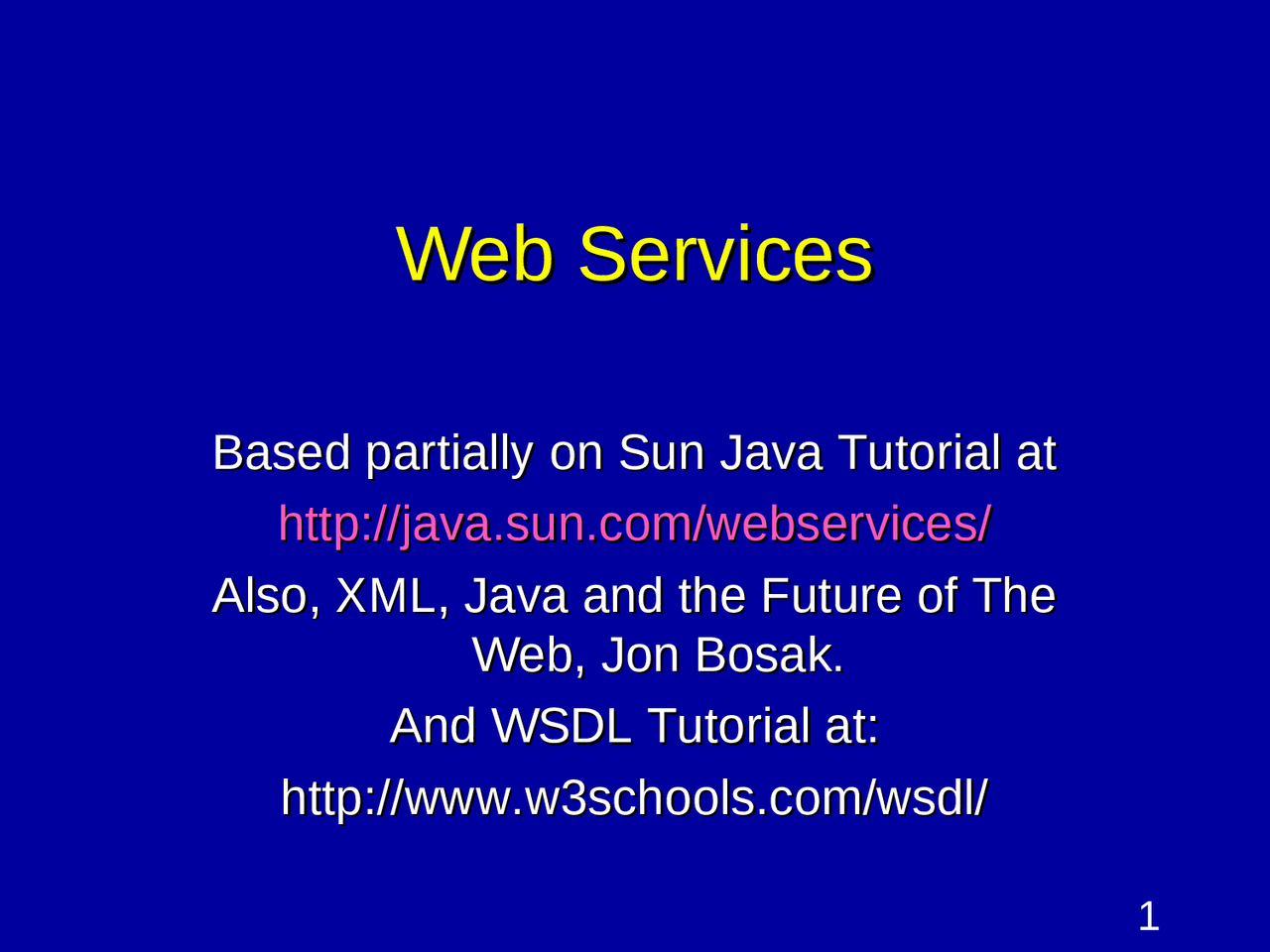 Web Services Concepts. - Docsity