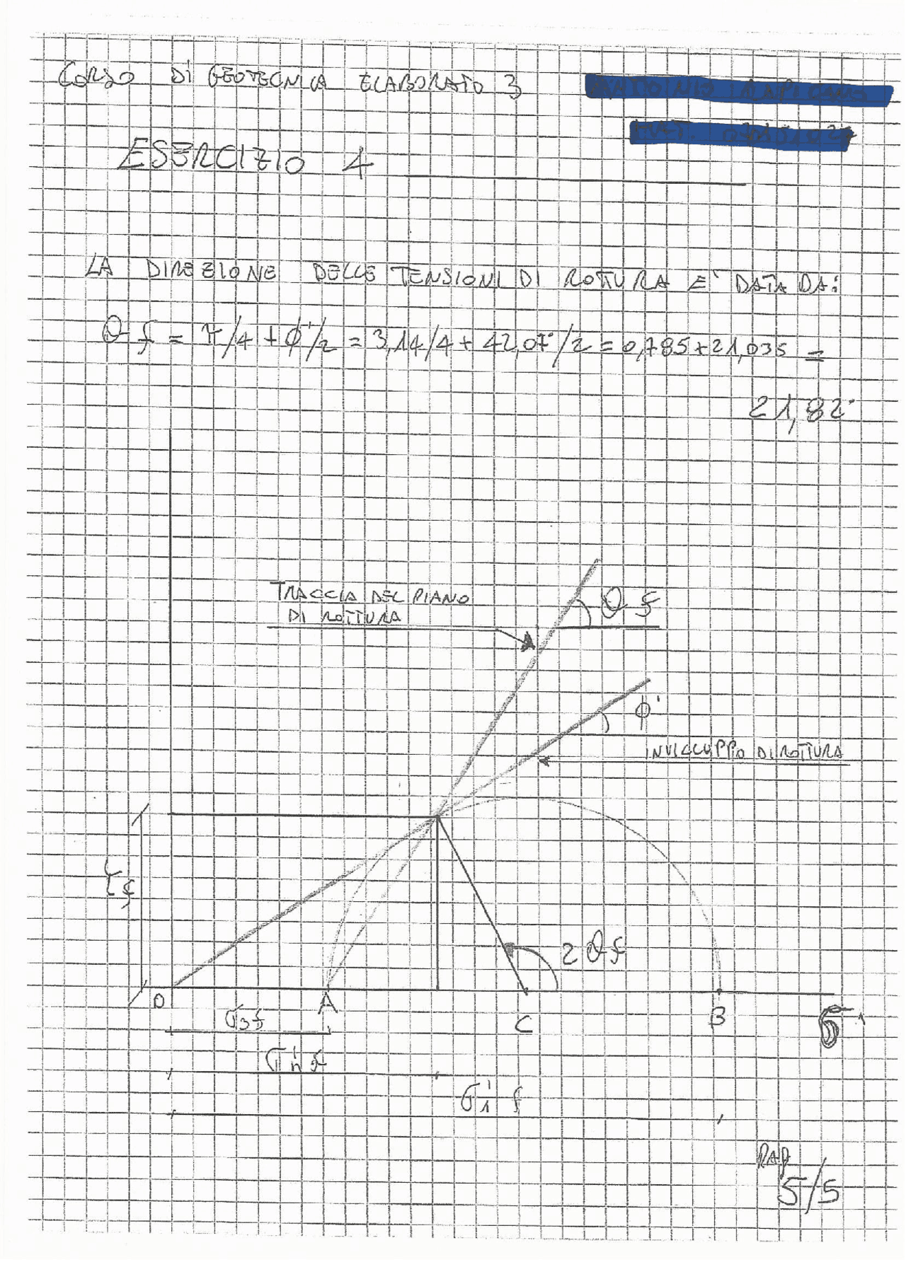 Elaborato 3 Geotecnica Docsity