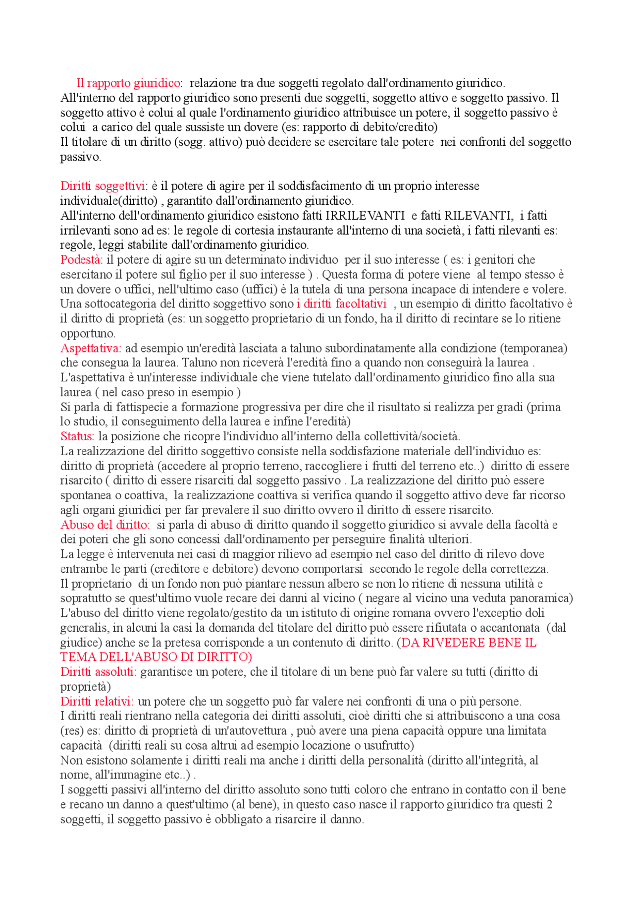 Riassunto Capitolo 7 Parte 1 Docsity