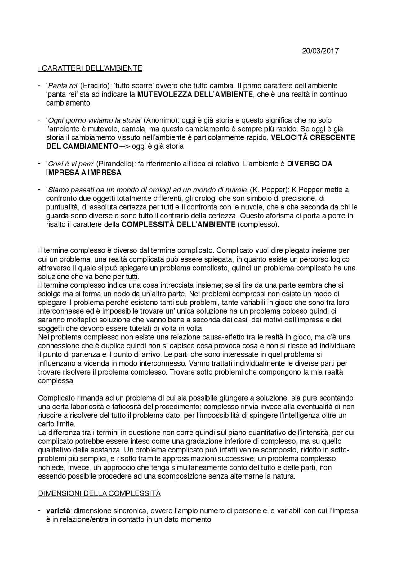 Fondamenti Di Management Docsity