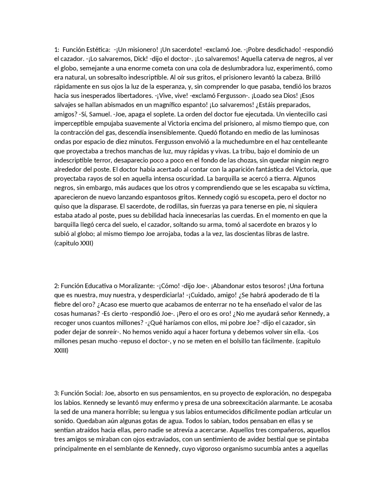 Trabajo de lenguaje funciones en el libro 5 semanas en globo - Docsity