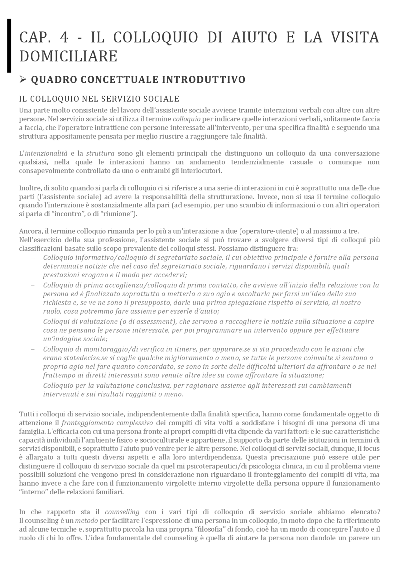 Assistente Sociale Domani Esame Di Stato Docsity