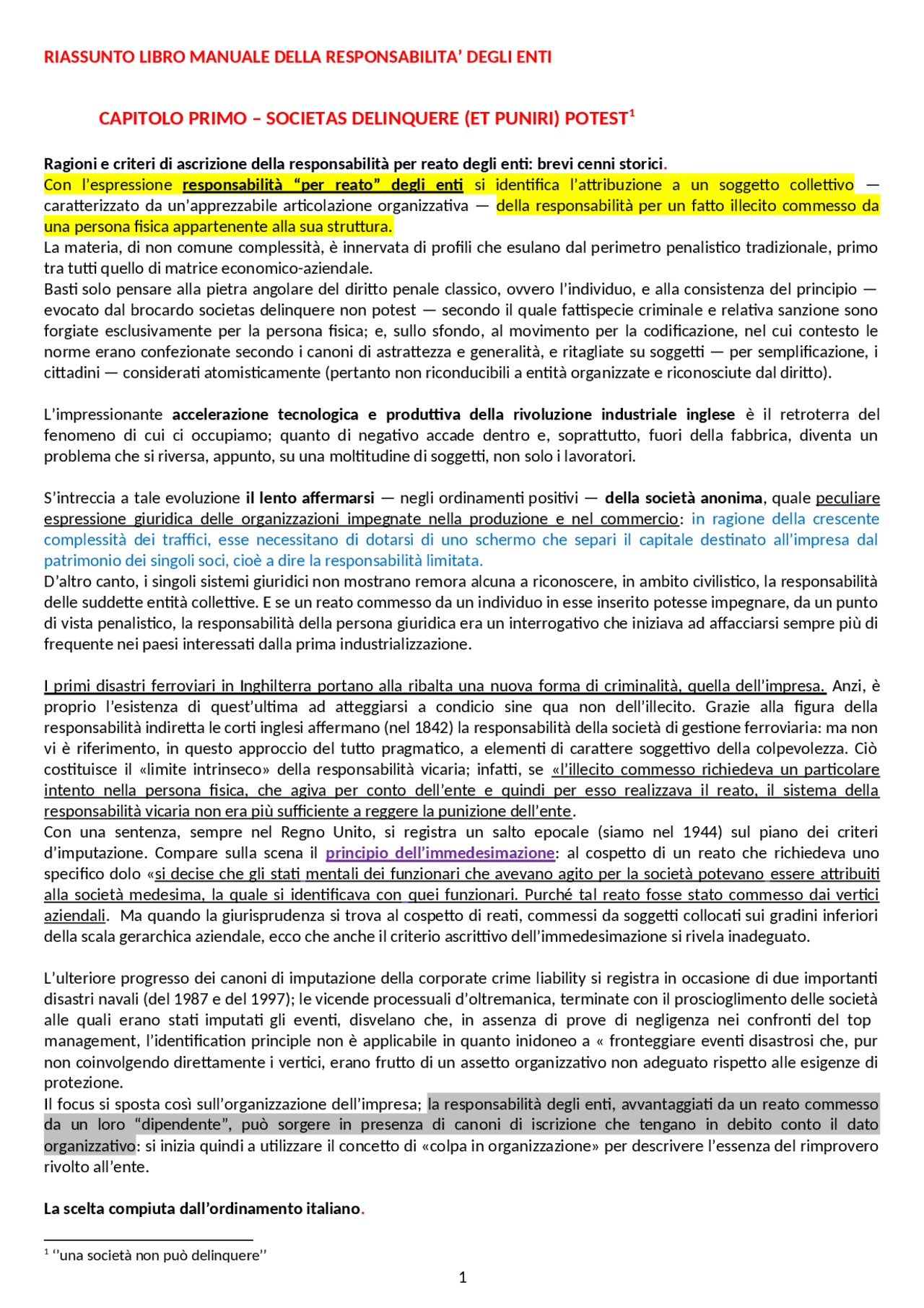 Procedura penale secondo modulo - Docsity