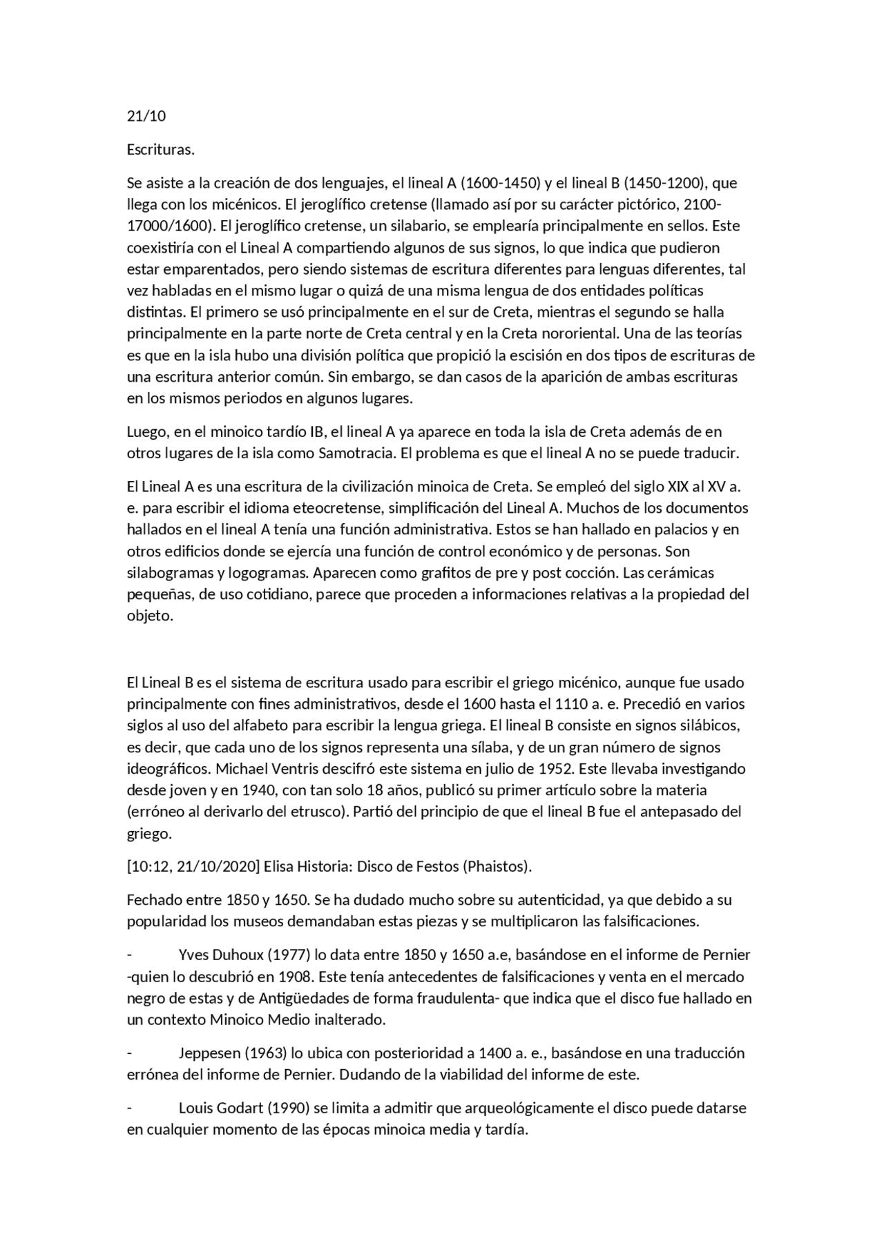Arqueologia Clasica Apuntes Apuntes De Griego Docsity
