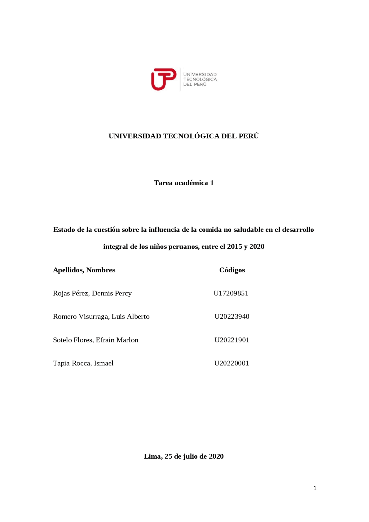 CRT2 - Formato TA1 - ta1 redacción - Docsity