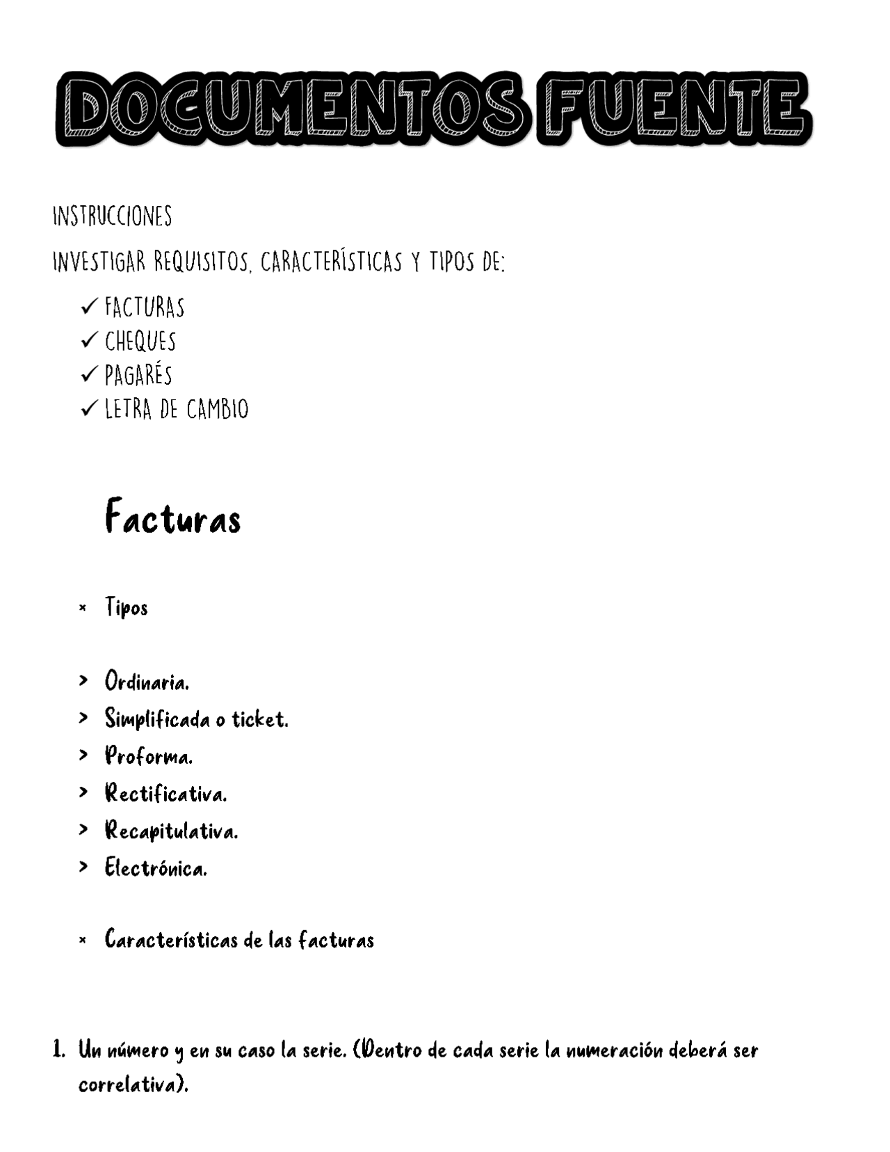 Documentos fuente contabilidad - Docsity