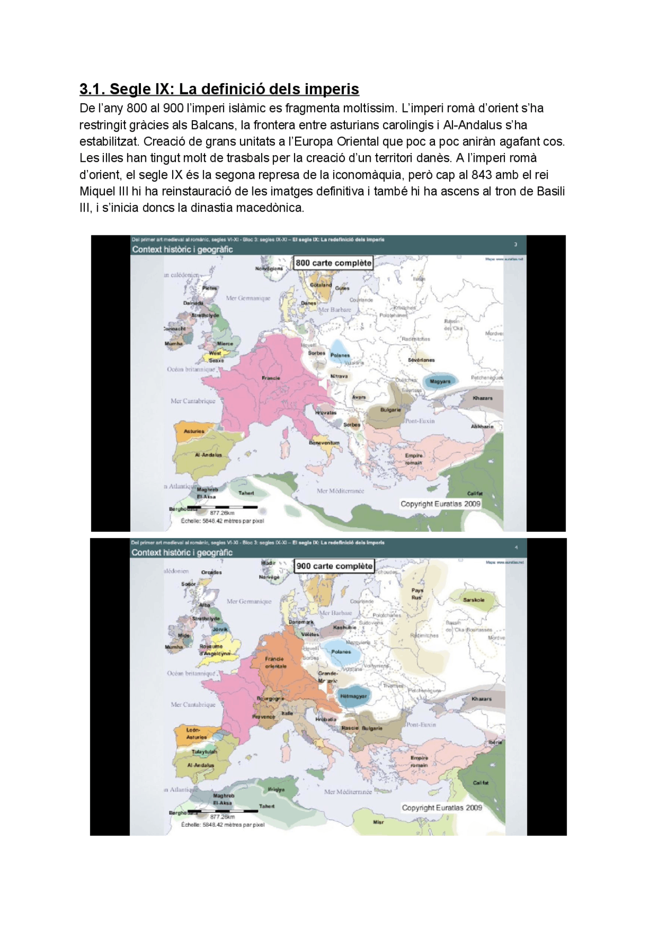 Bloc 3 Medieval 2019-20 - Docsity