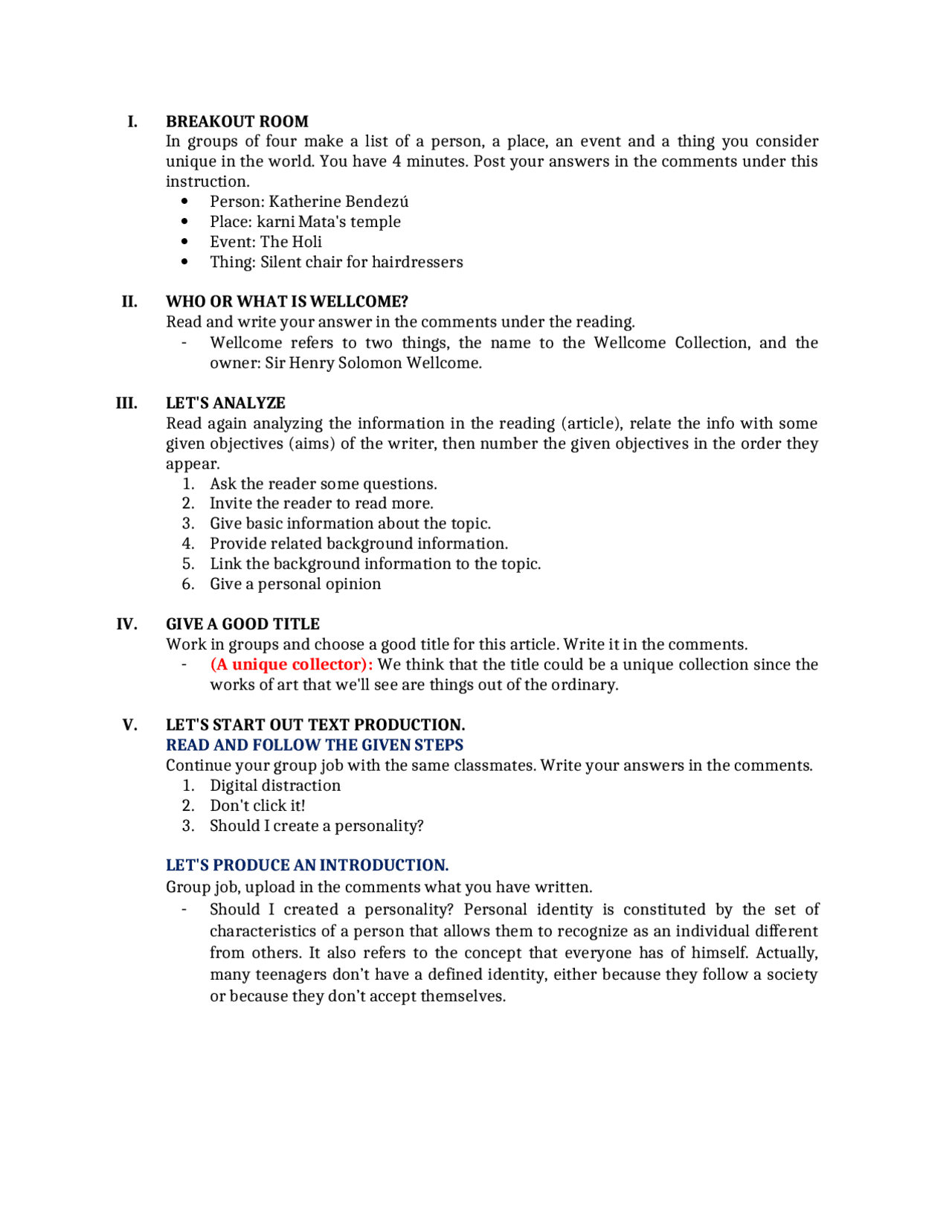 Excersice English Apuntes Docsity