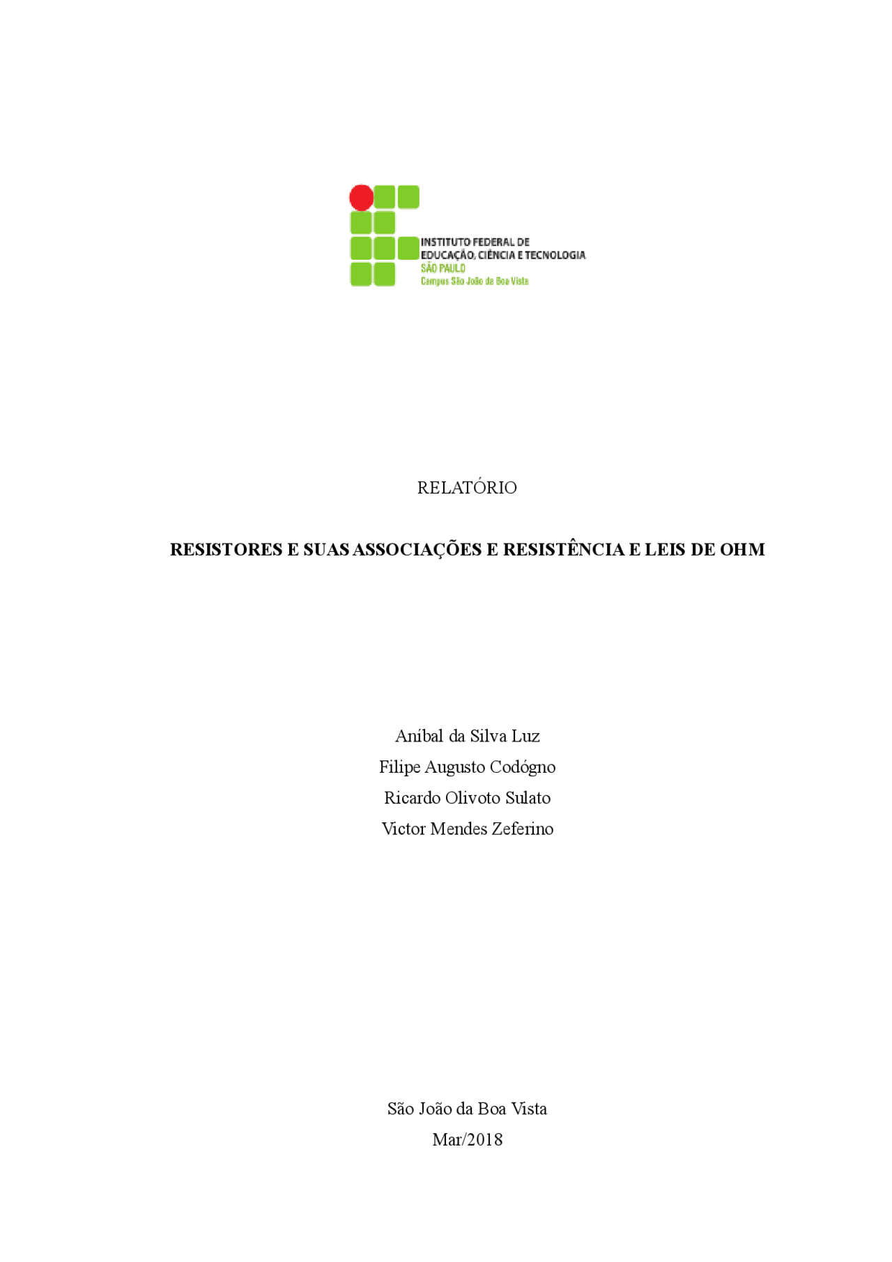 Fisica 2 Resistores Trabalhos Física Docsity