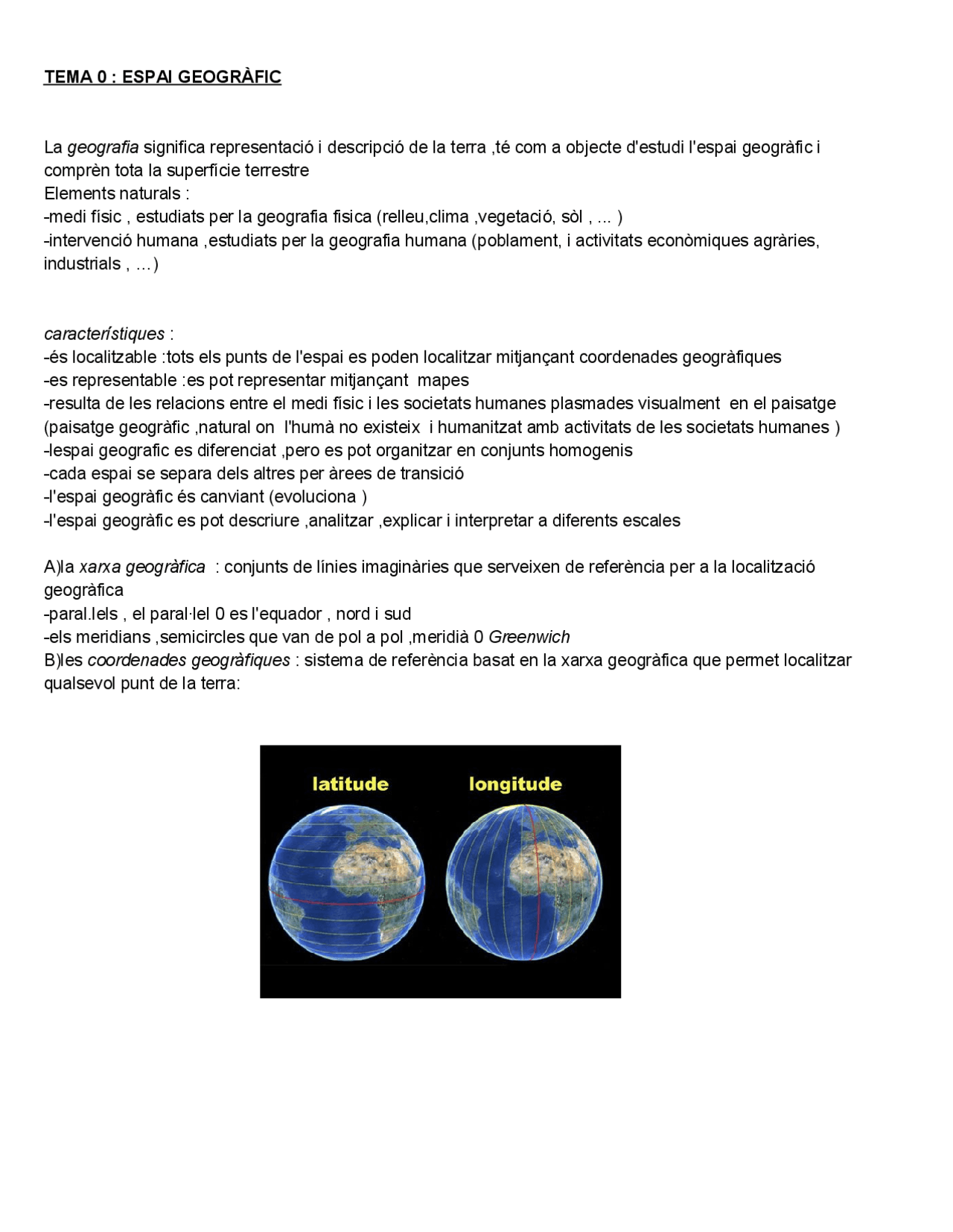 Apuntes De Geografía Docsity