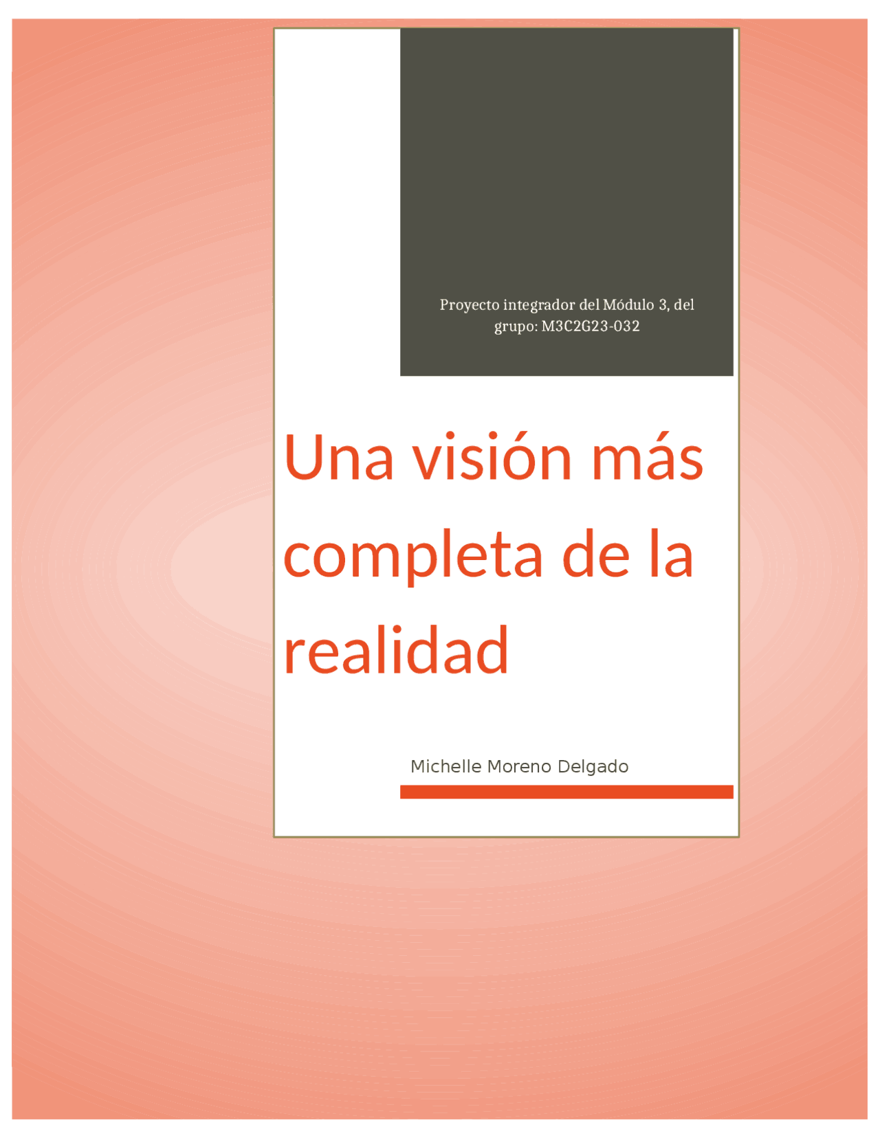 Proyecto Integrador Modulo3 Apuntes De Lengua Y Literatura Docsity