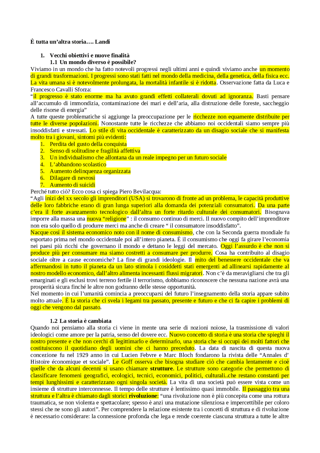 Storia Della Didattica Docsity