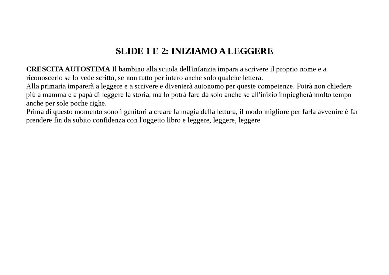 Letteratura Per L Infanzia Docsity