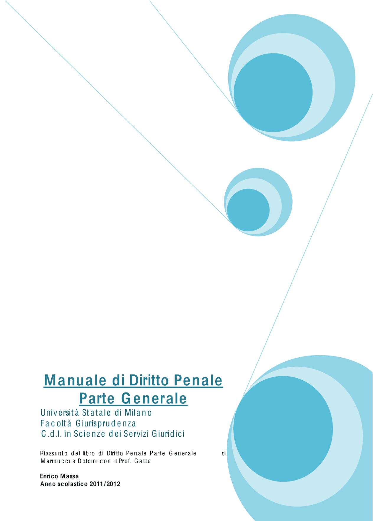 Riassunto Diritto Penale Docsity