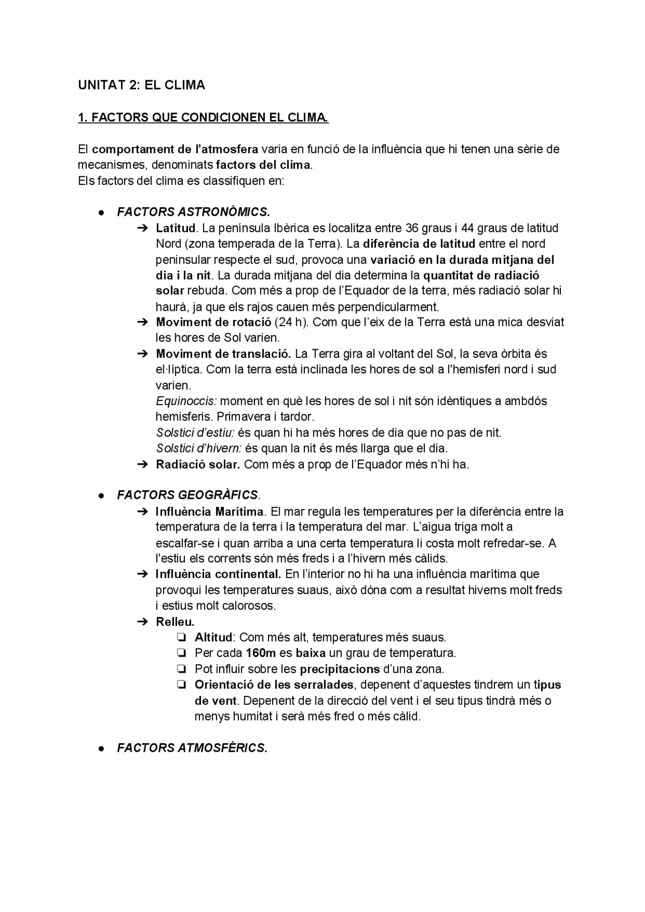 Apunts Geografia 2n Batx Docsity