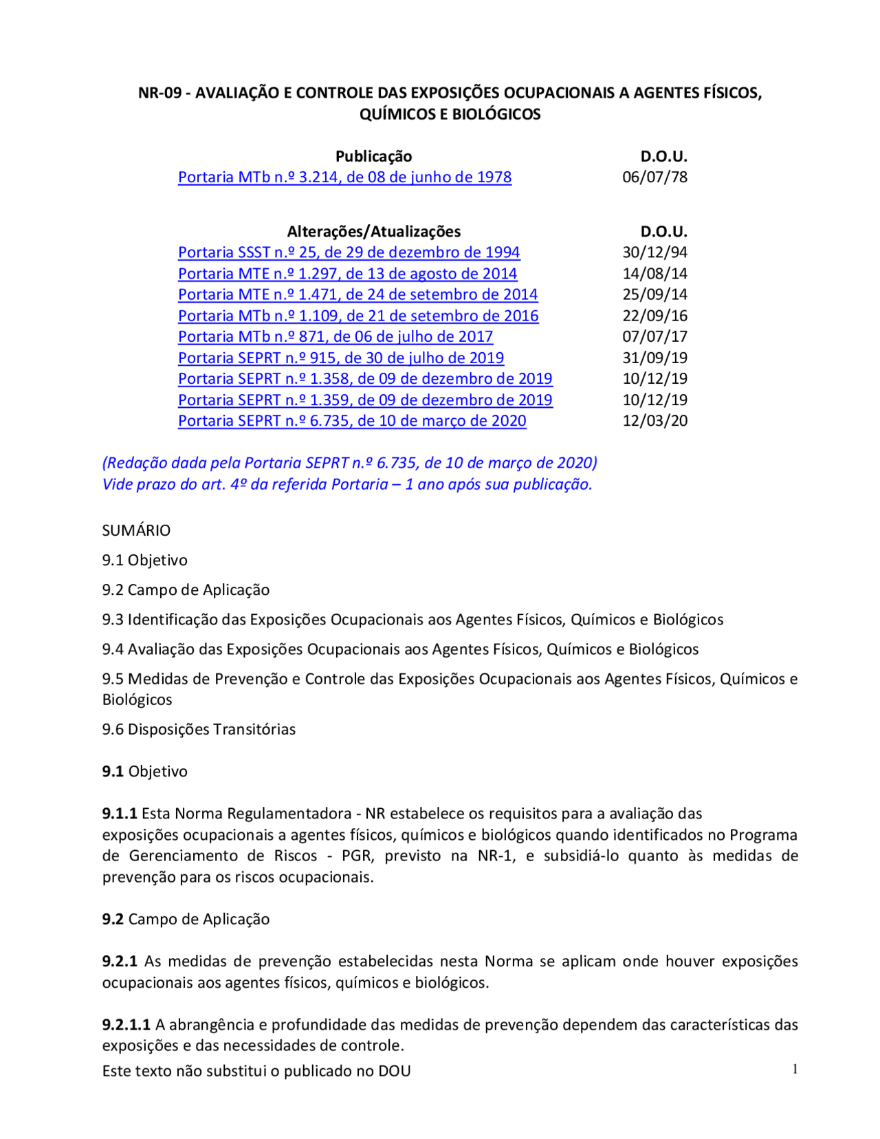 Normas de regulamentacoes - Docsity