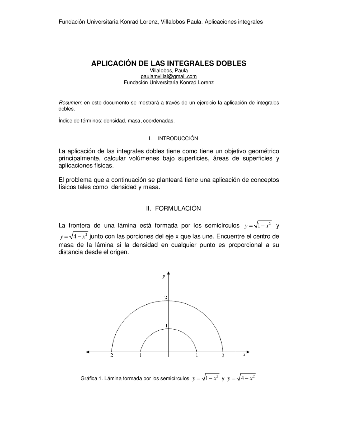 Definicion Integrales Triples Exercices De Mathématiques Docsity