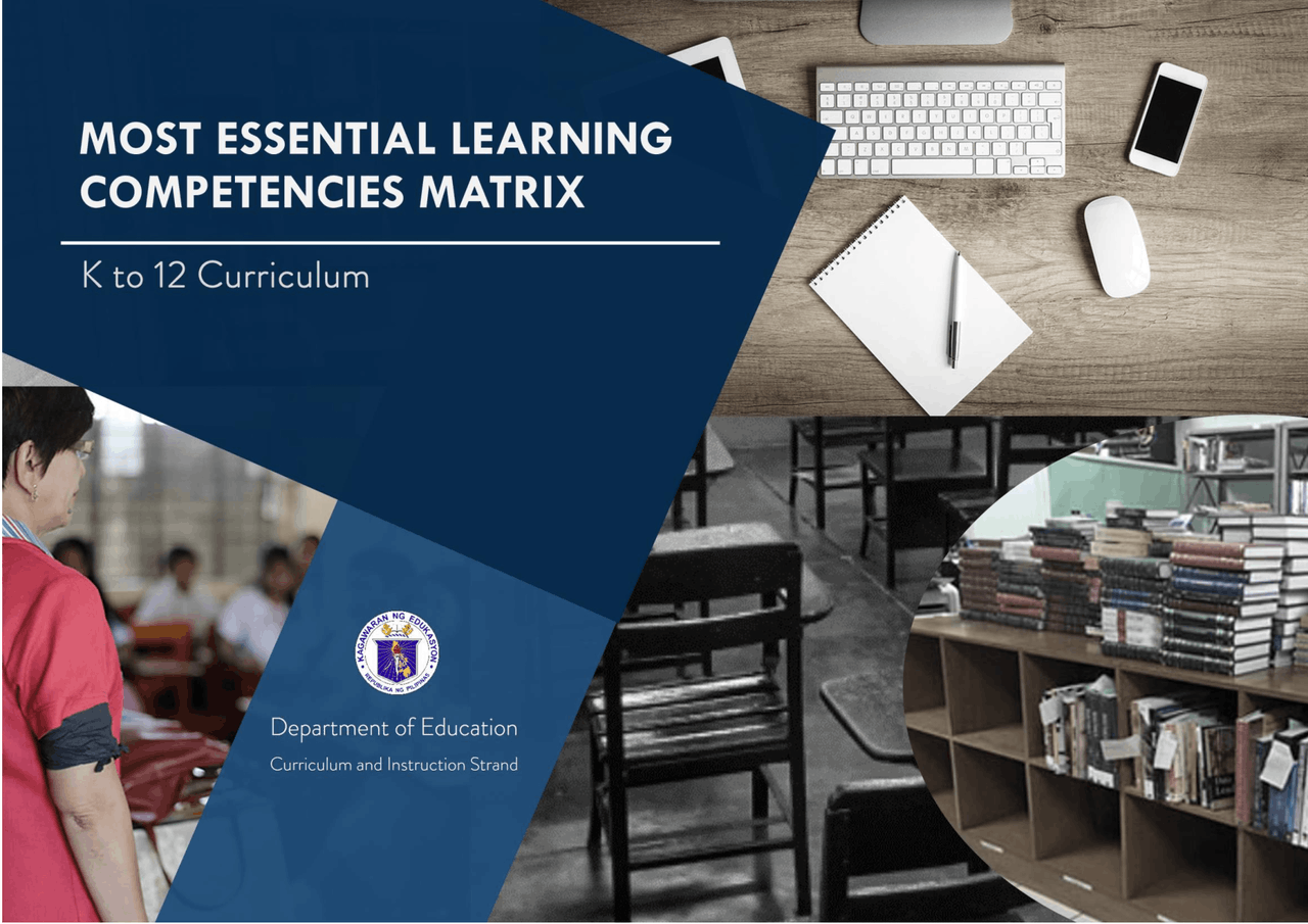 Applied Melcs Senior Highschool Curriculum Docsity