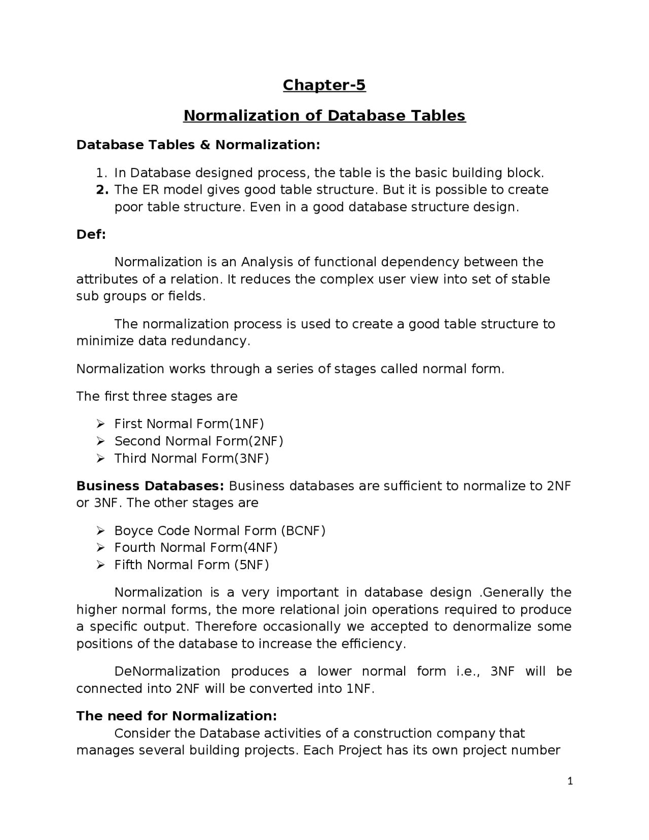 Notes For Exam Preparation Docsity