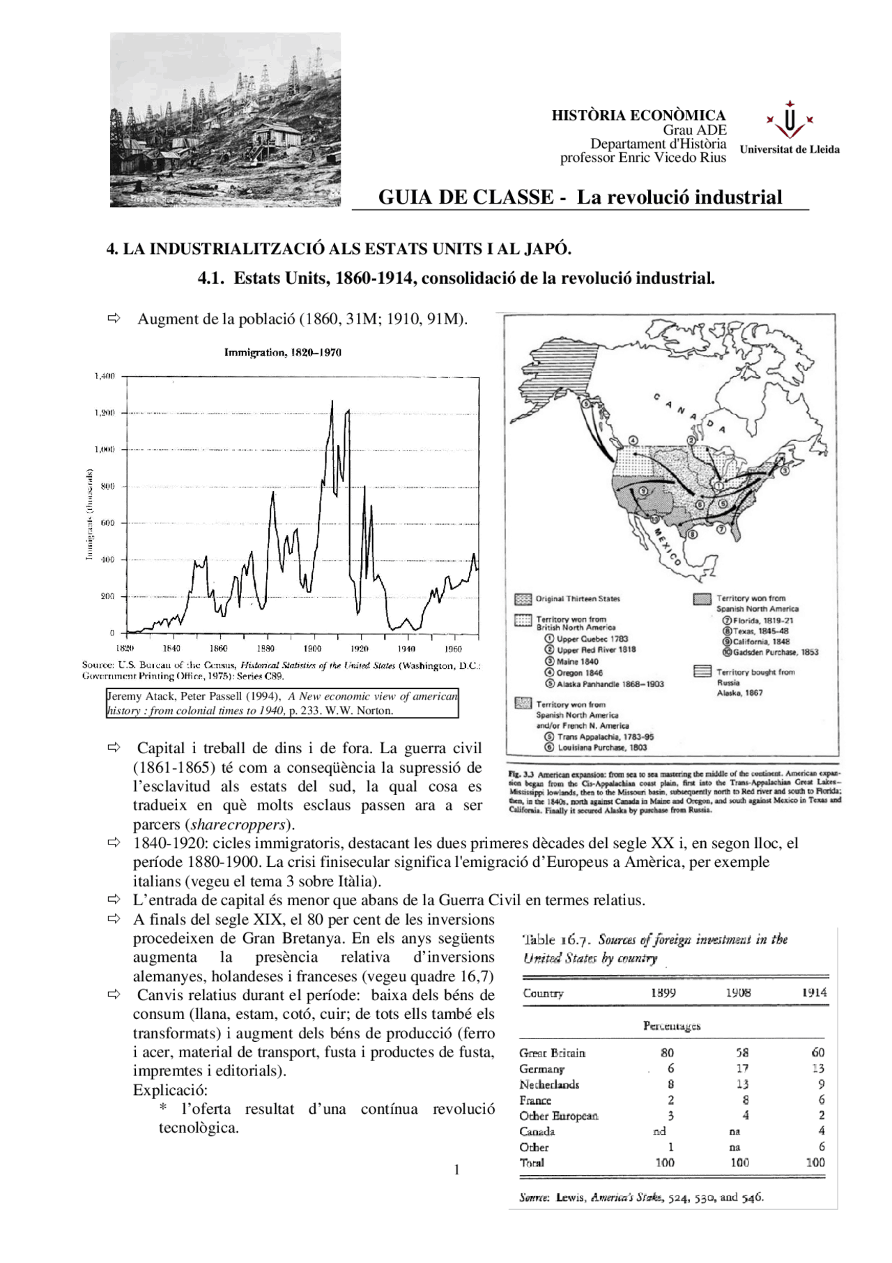 HistÒria EconÒmica T4 Docsity