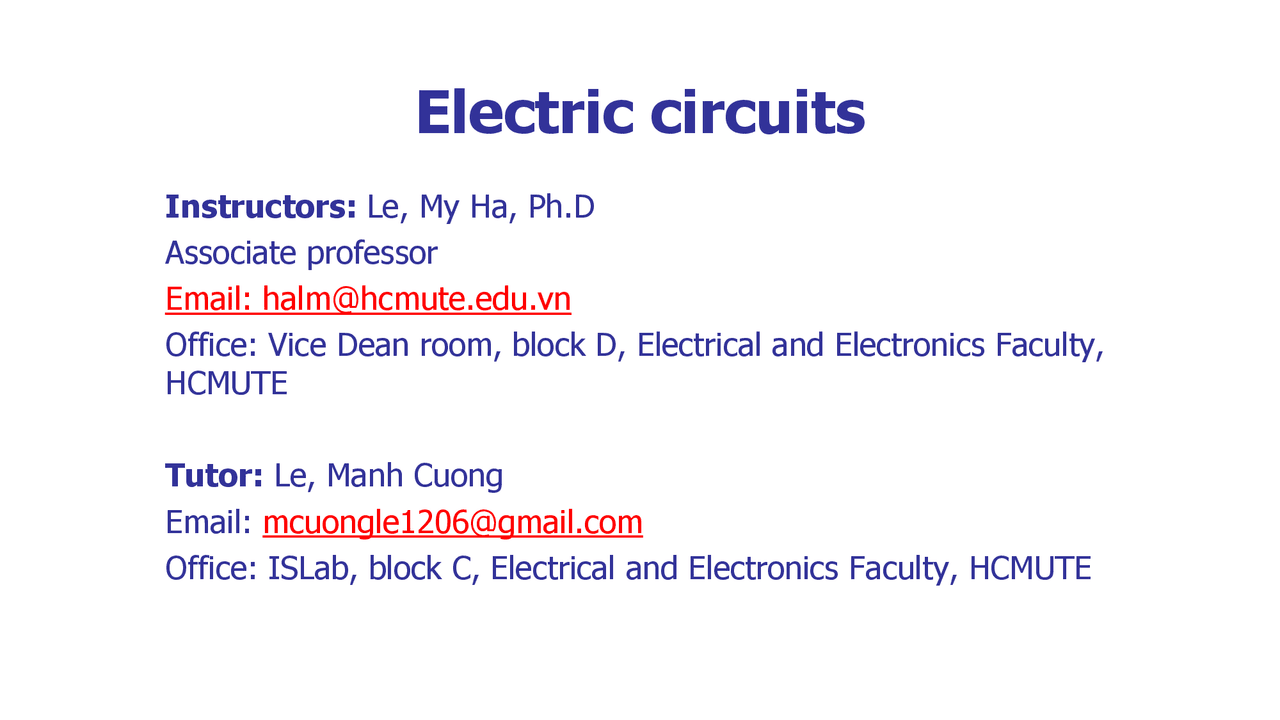 How To Know The Circuit Exercises Electronics Docsity