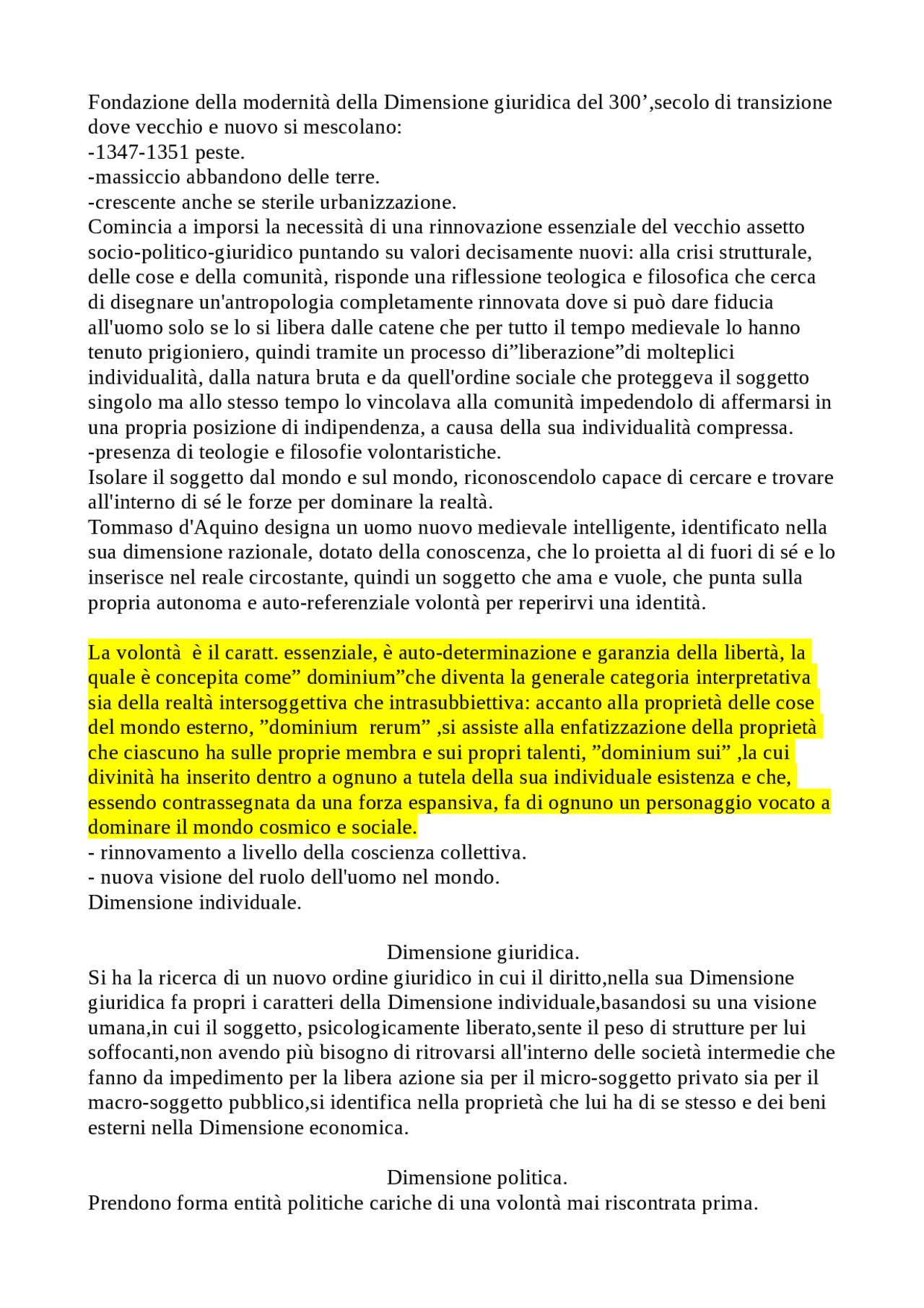 Storia Del Diritto Medioevale Docsity