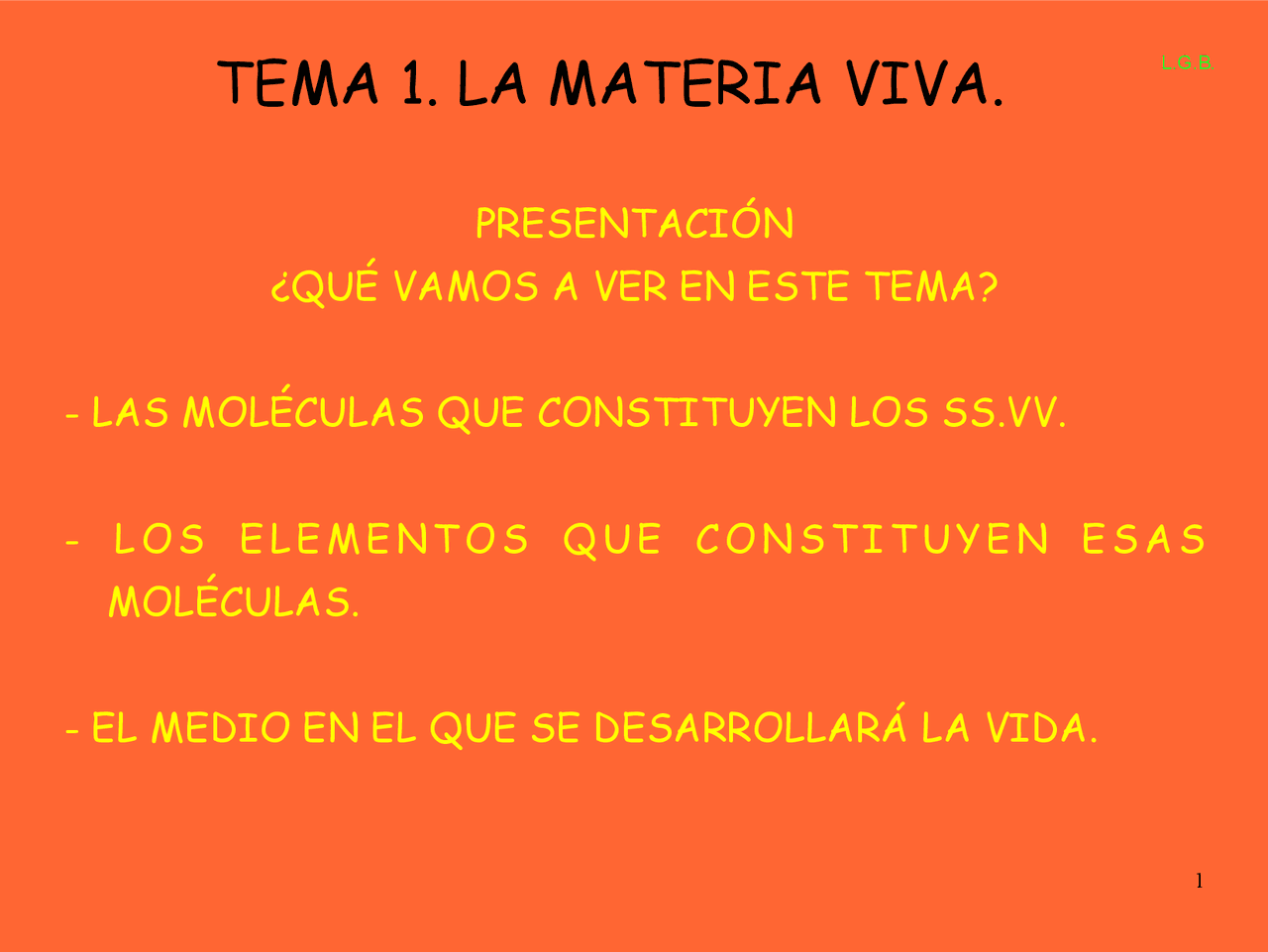 Tema 1 Biología 2 Bach Docsity