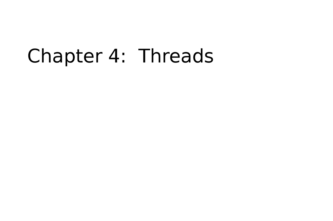 Operating System Os Operating Docsity