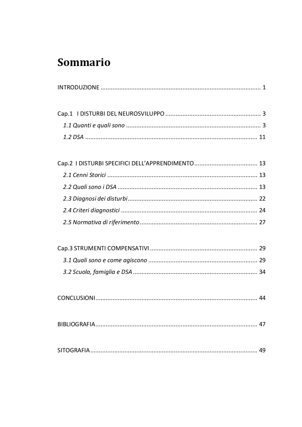 DSA: tra didattica inclusiva e strumenti innovativi | Tesi di laurea di ...
