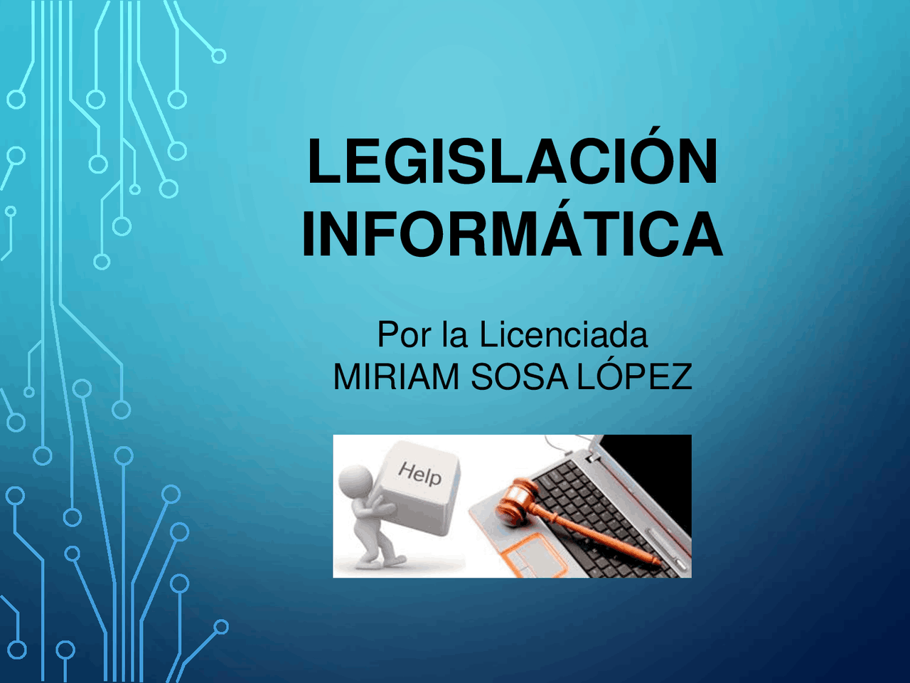 Legislacion informatica - Docsity
