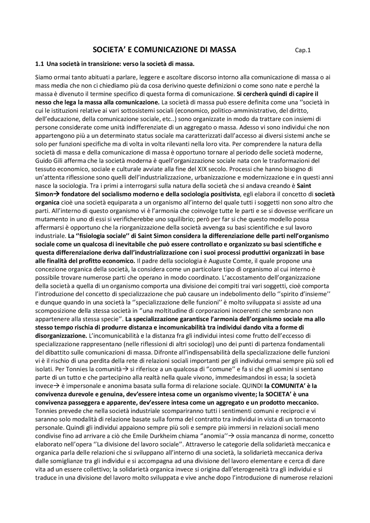 Teorie Della Comunicazione Dei Media Digitali Docsity