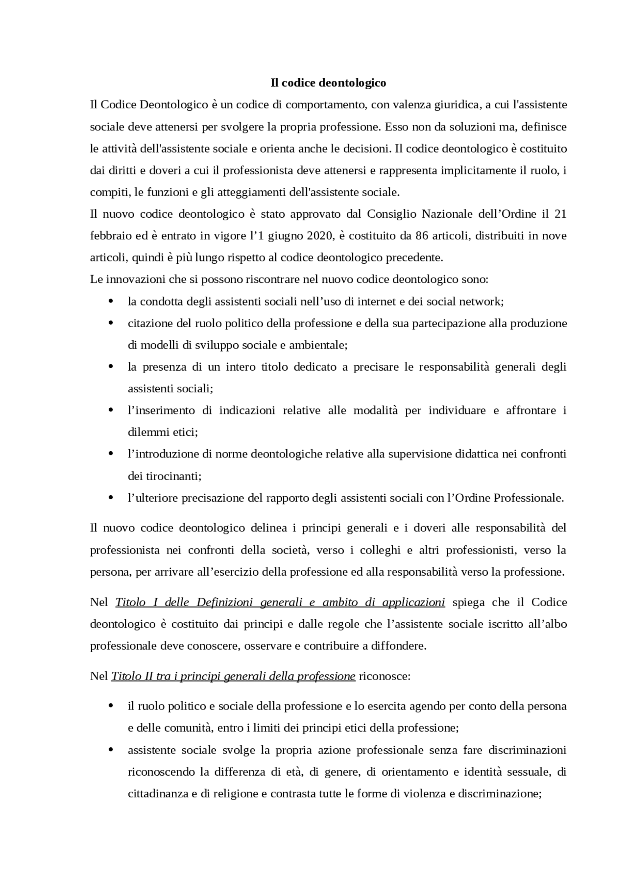 Materiale Abilitazione Assistente Sociale Appunti Di Metodi E