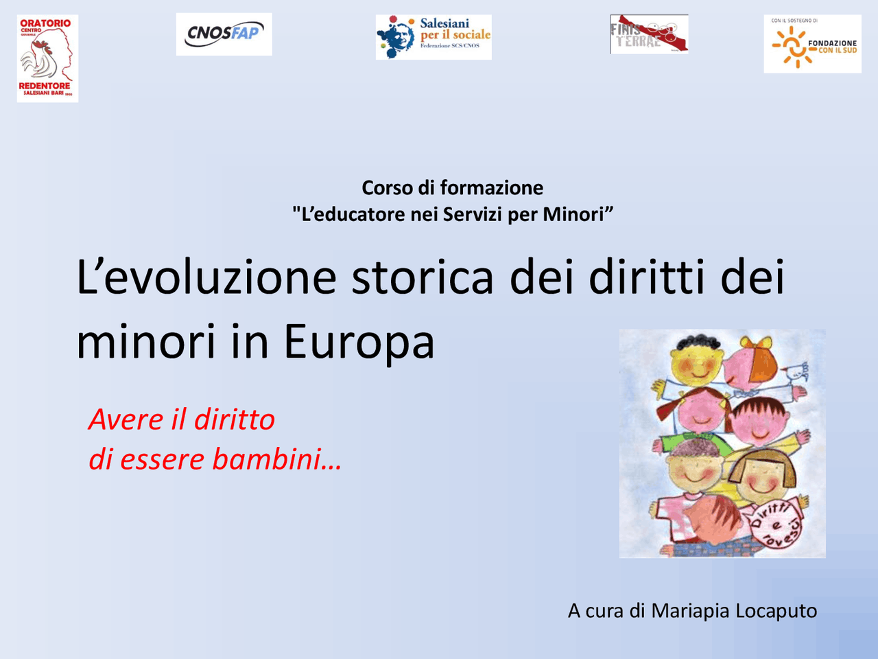 I Diritti Dei Minori In Europa Docsity