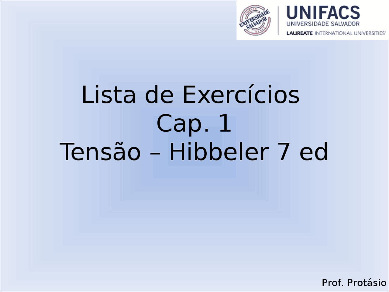 Aula De Resistência Dos Materiais I Docsity