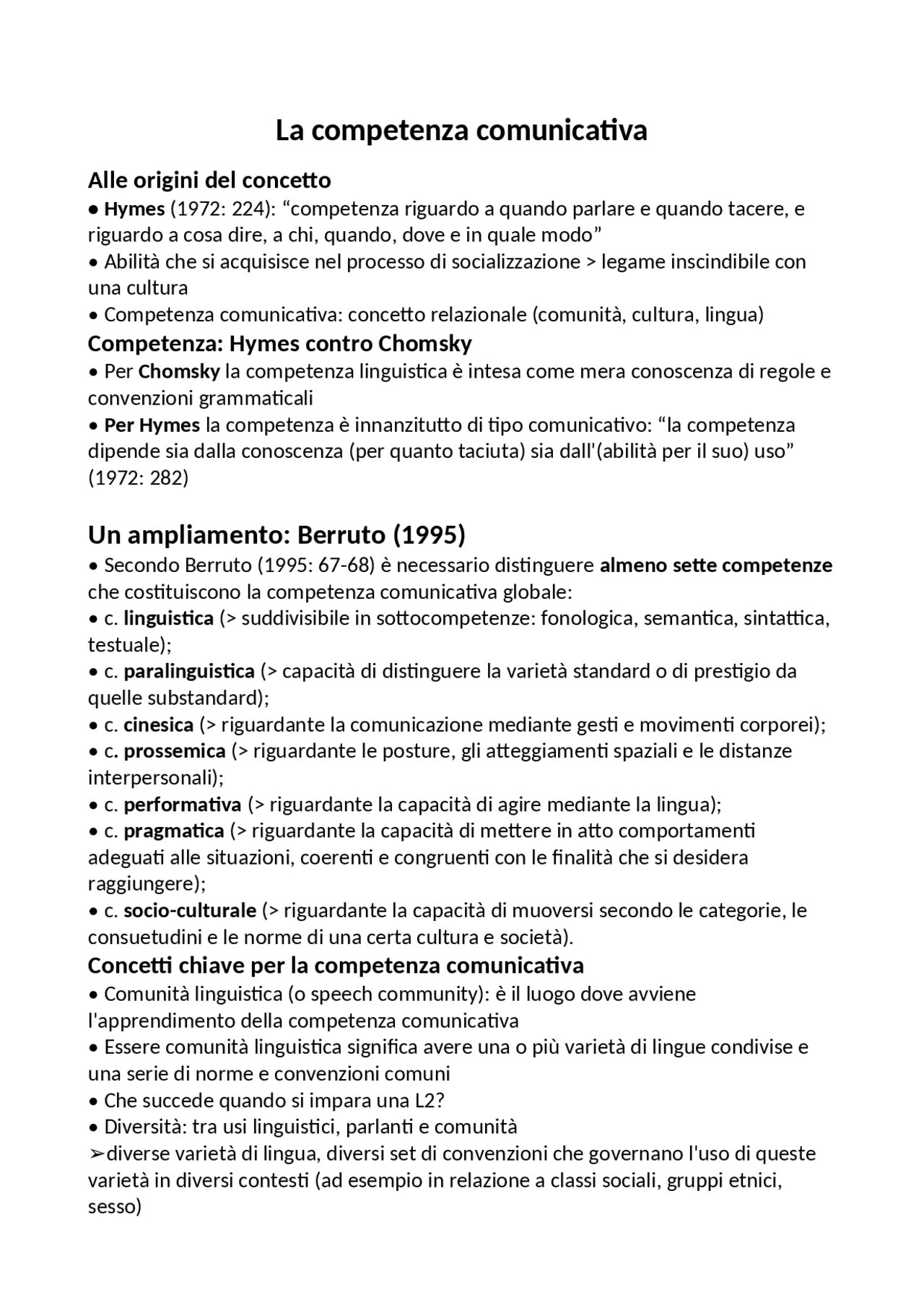 Riassunto Di Linguistica Pragmatica Modulo 2 Docsity
