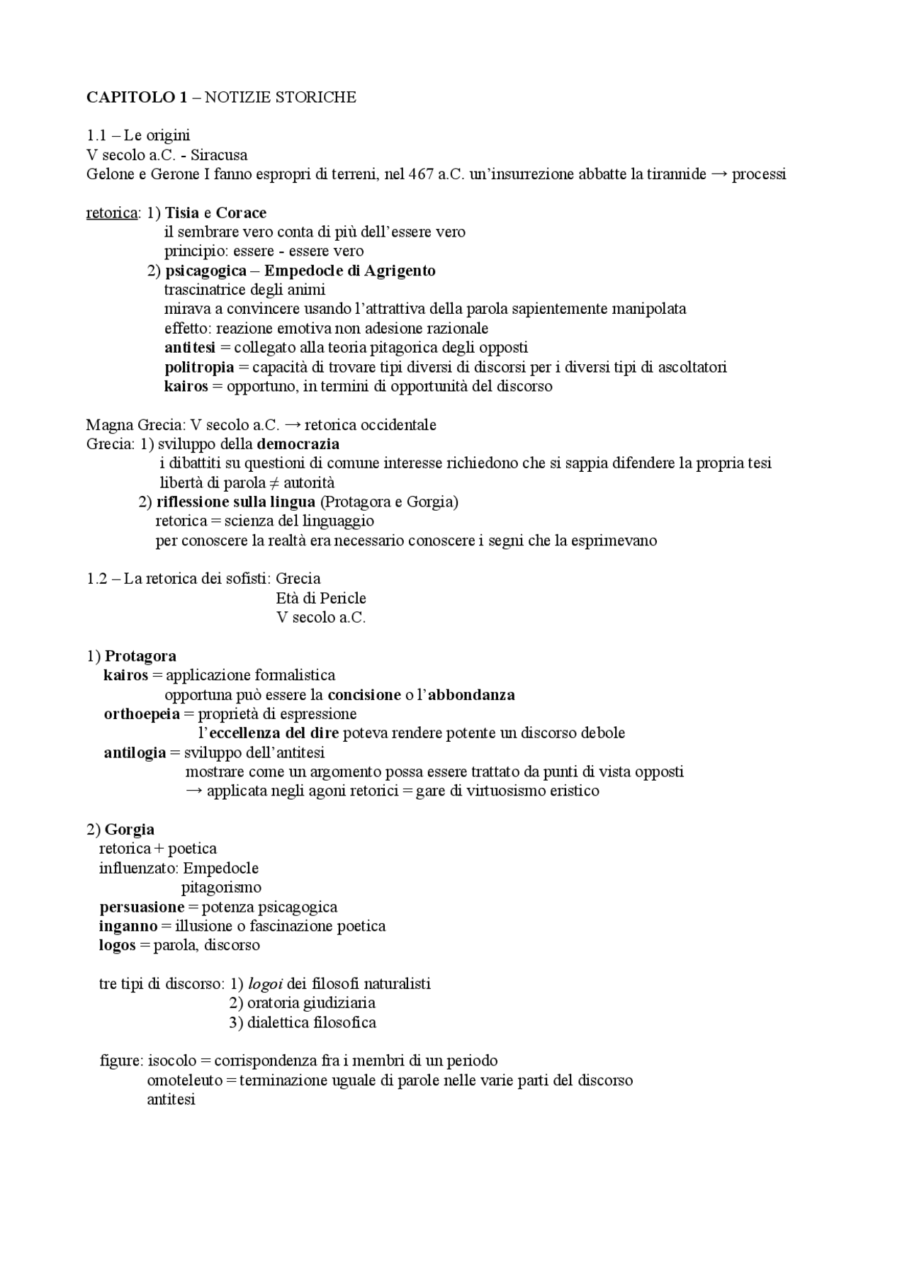 Garavelli Manuale Di Retorica Docsity
