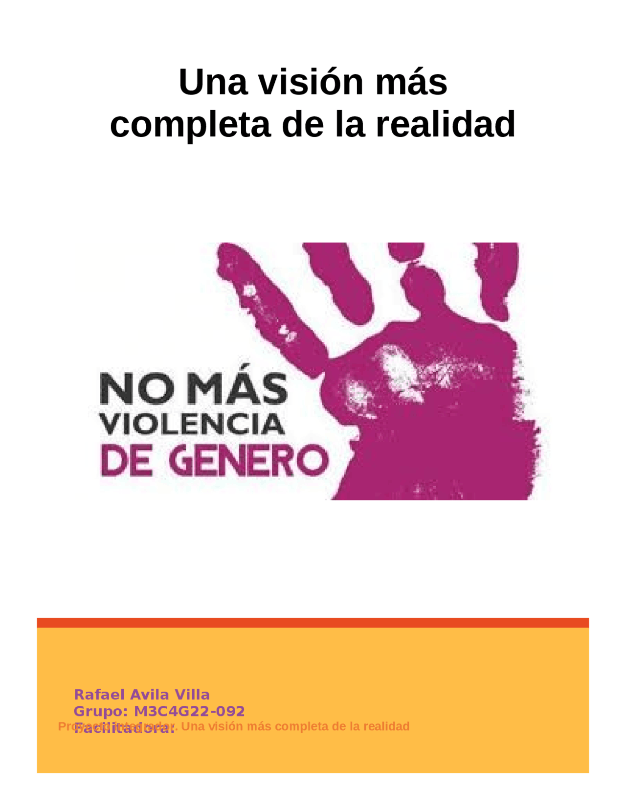 Una visión más completa de la realidad - Docsity