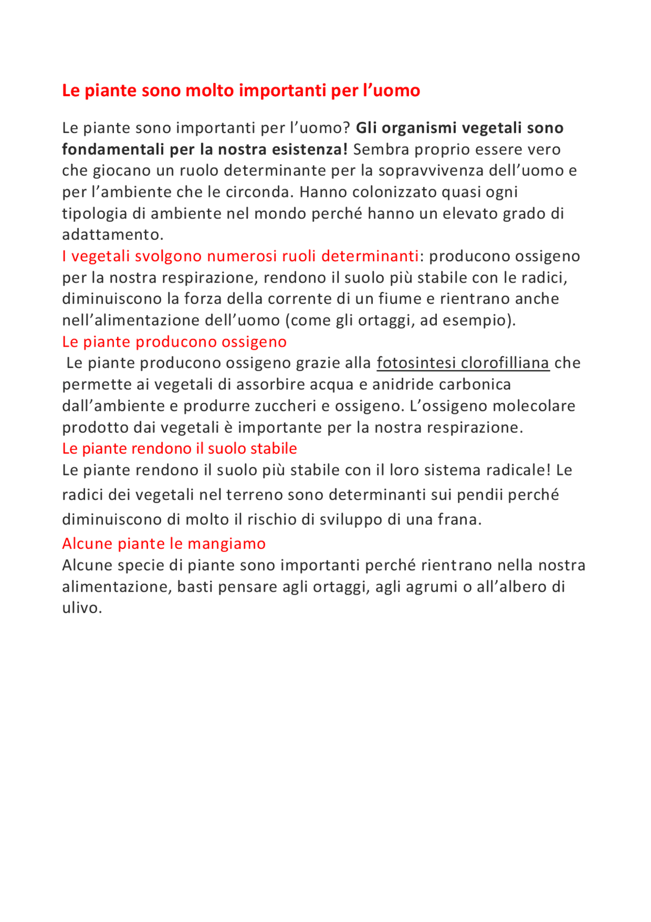 La Cellula Vegetale Ed Ecosistemi Docsity