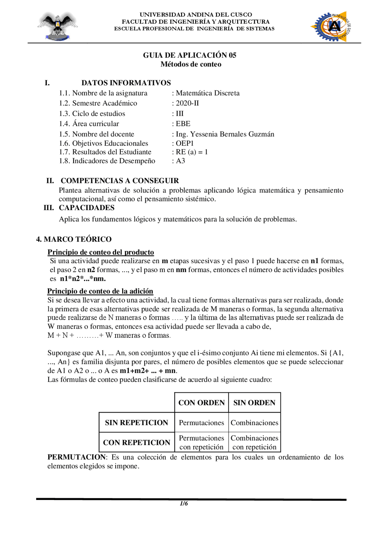 Matematica Discreta 1 Apuntes De Matemática Discreta Docsity