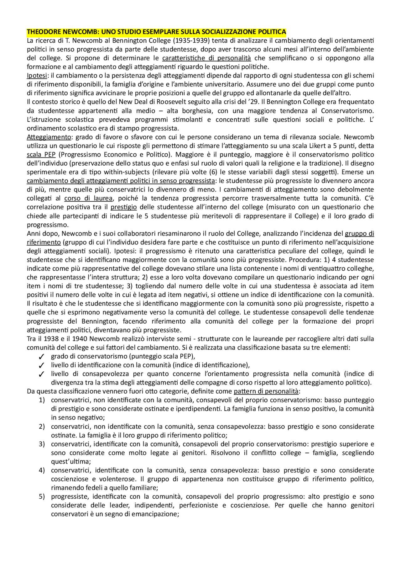 Psicologia Sociale Riassunto Docsity