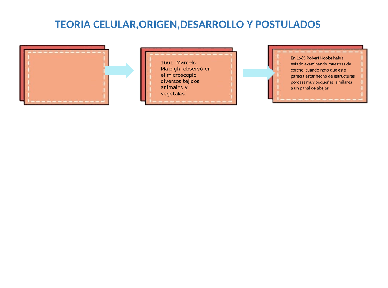 Linea del tiempo sobre la teoria celular | Esquemas y mapas ...