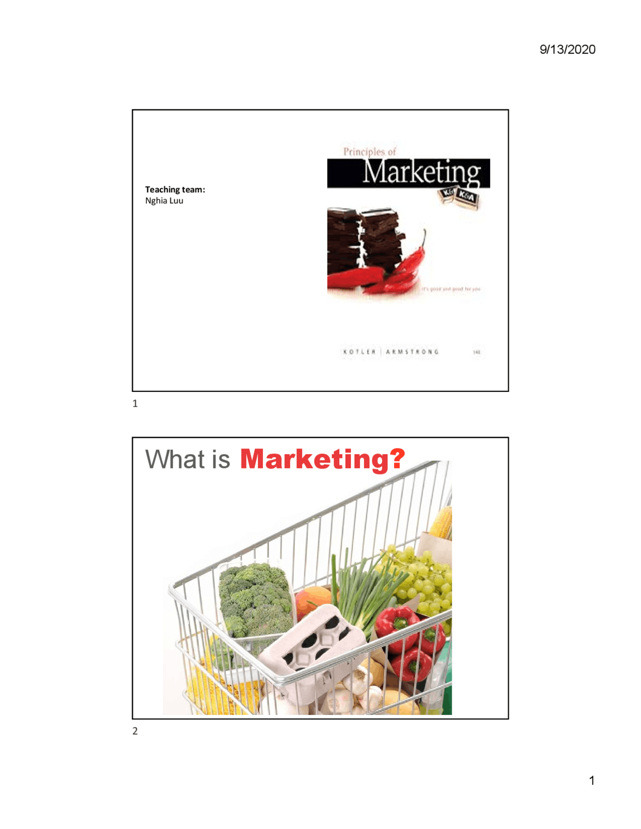 1 - Lecture notes POM - Docsity