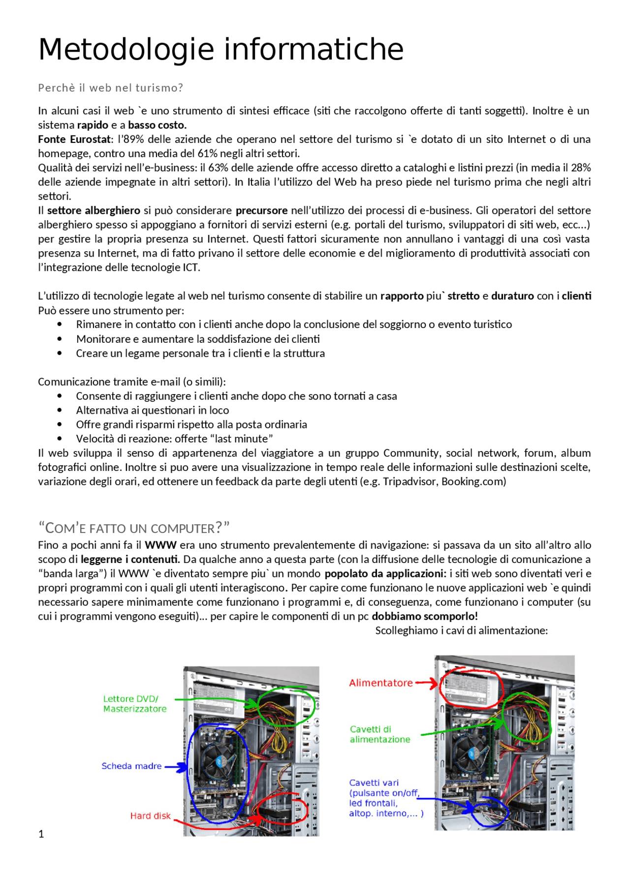 Appunti E Riassunto Informatica 2 Docsity